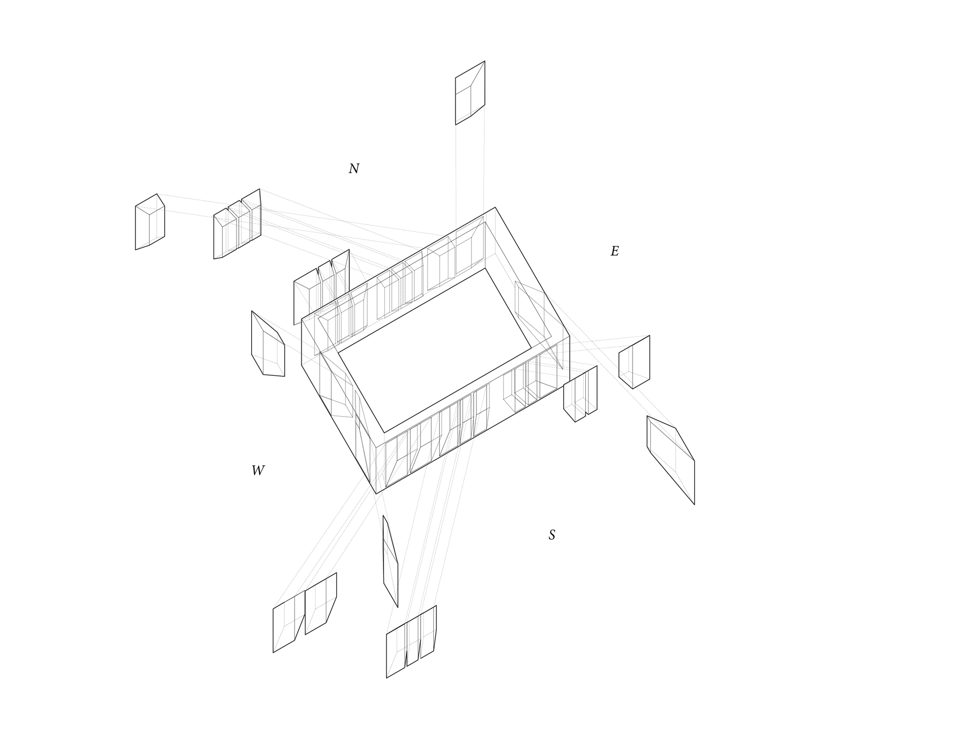 Gallery of Courtyard House / The Marc Boutin Architectural ...