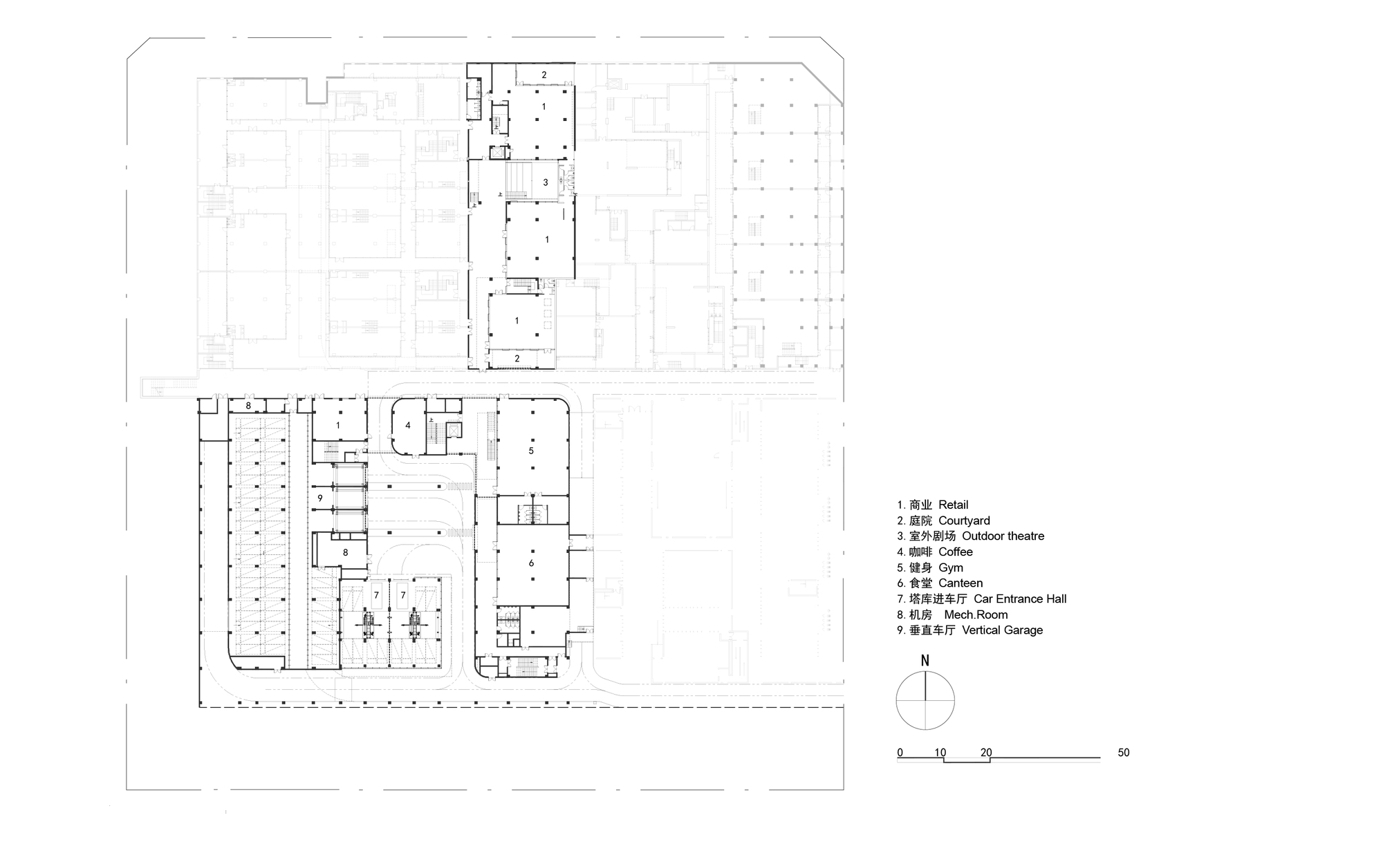 Gallery of Vanke Community A1-B2 and Bus Station / UV Architecture ...