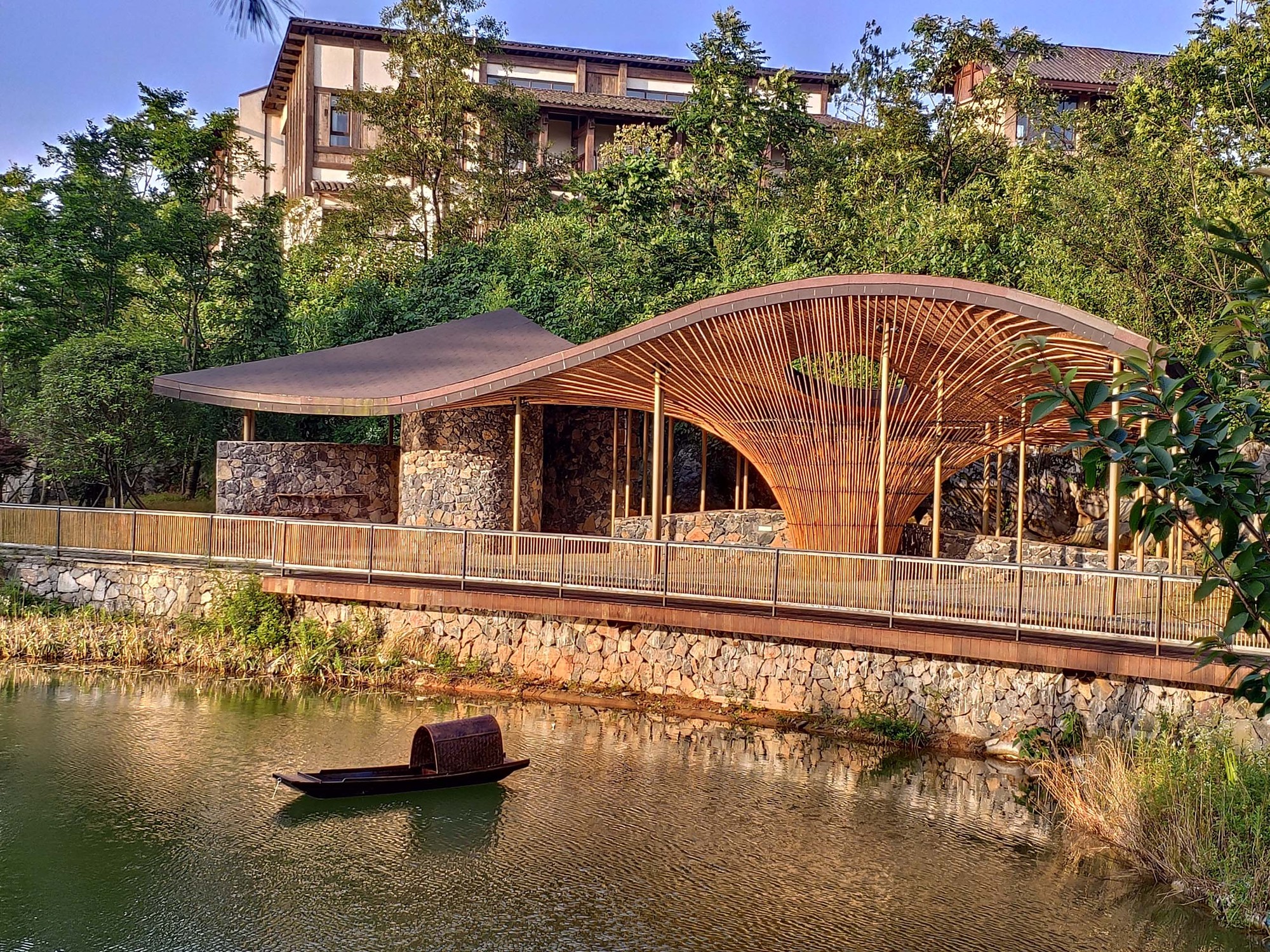 Gallery of Tea Pavilion in Return Village / WISTO DESIGN - 23