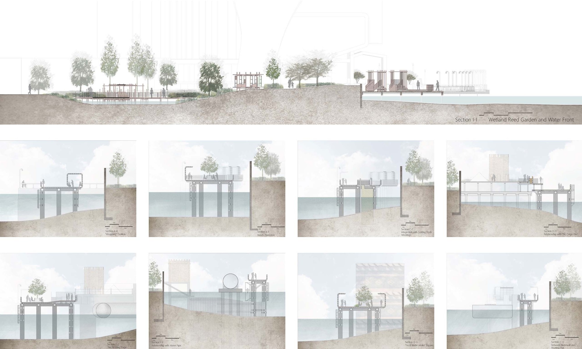 Gallery of Demonstration Section of Yangpu Riverside Public Space ...