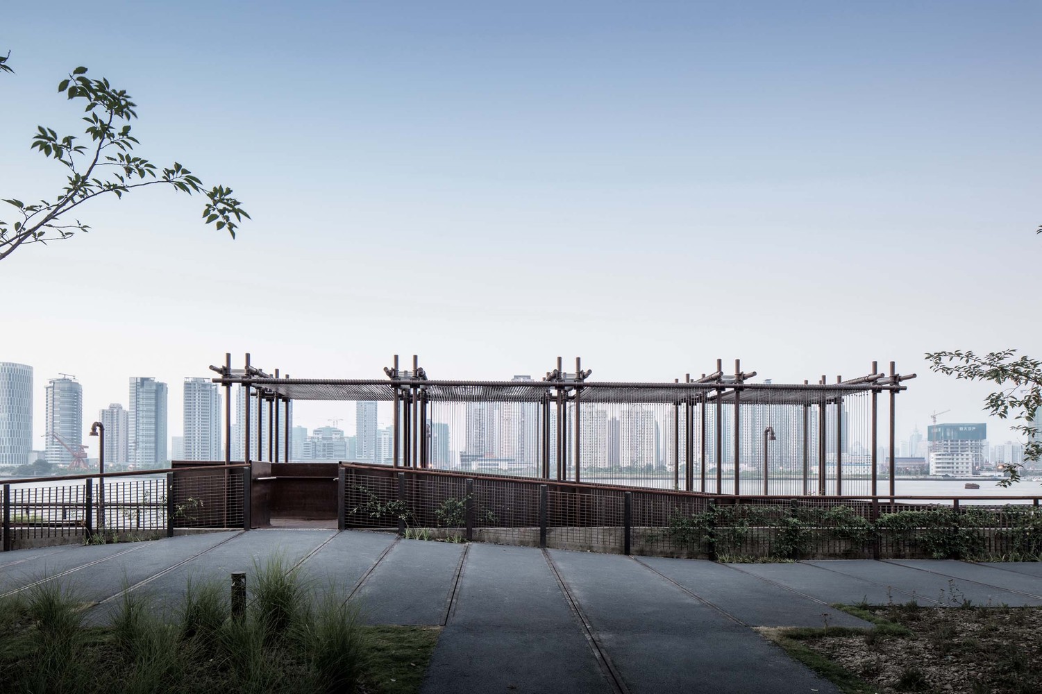 Gallery of Demonstration Section of Yangpu Riverside Public Space ...