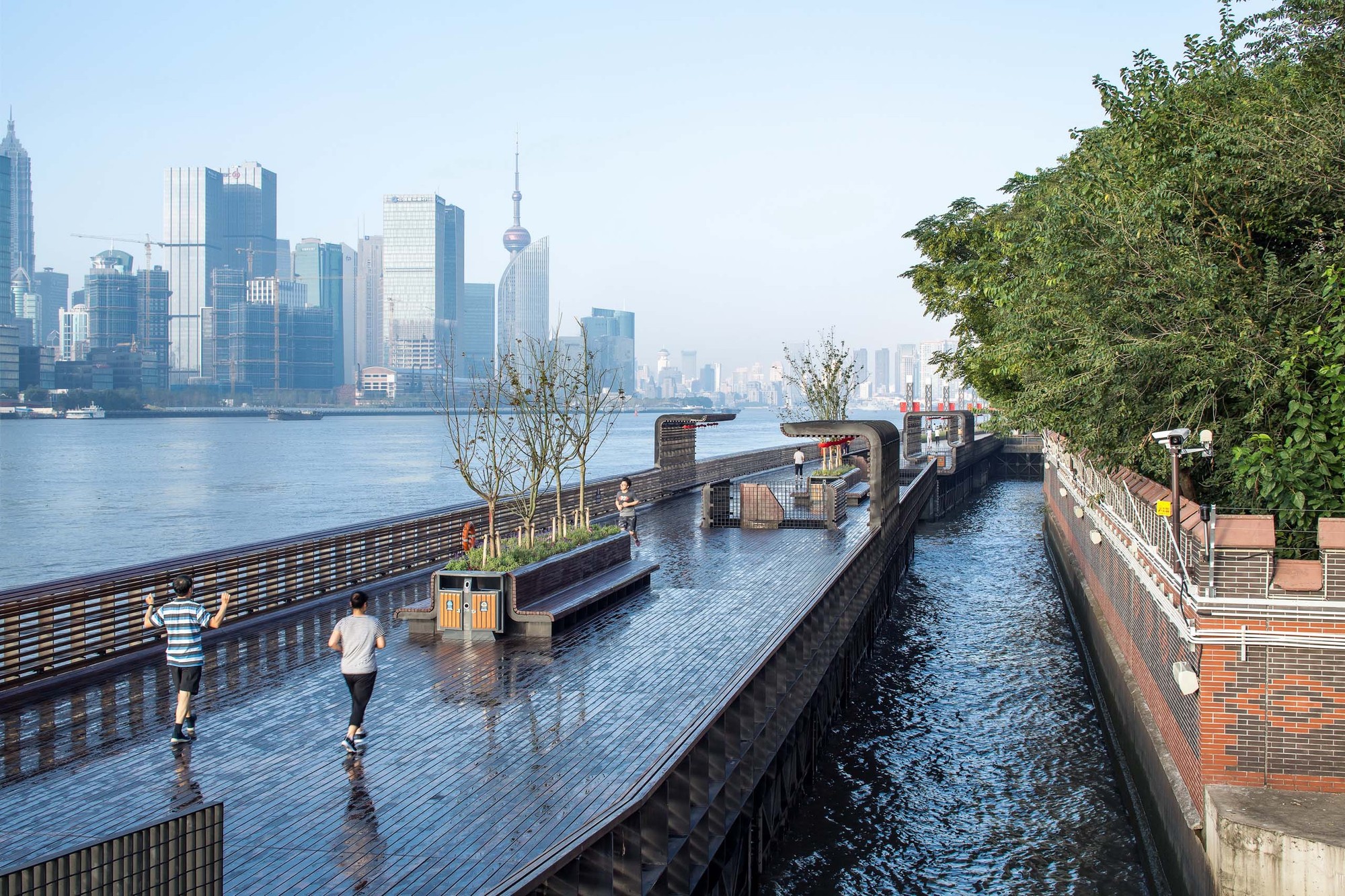 Gallery of Demonstration Section of Yangpu Riverside Public Space ...