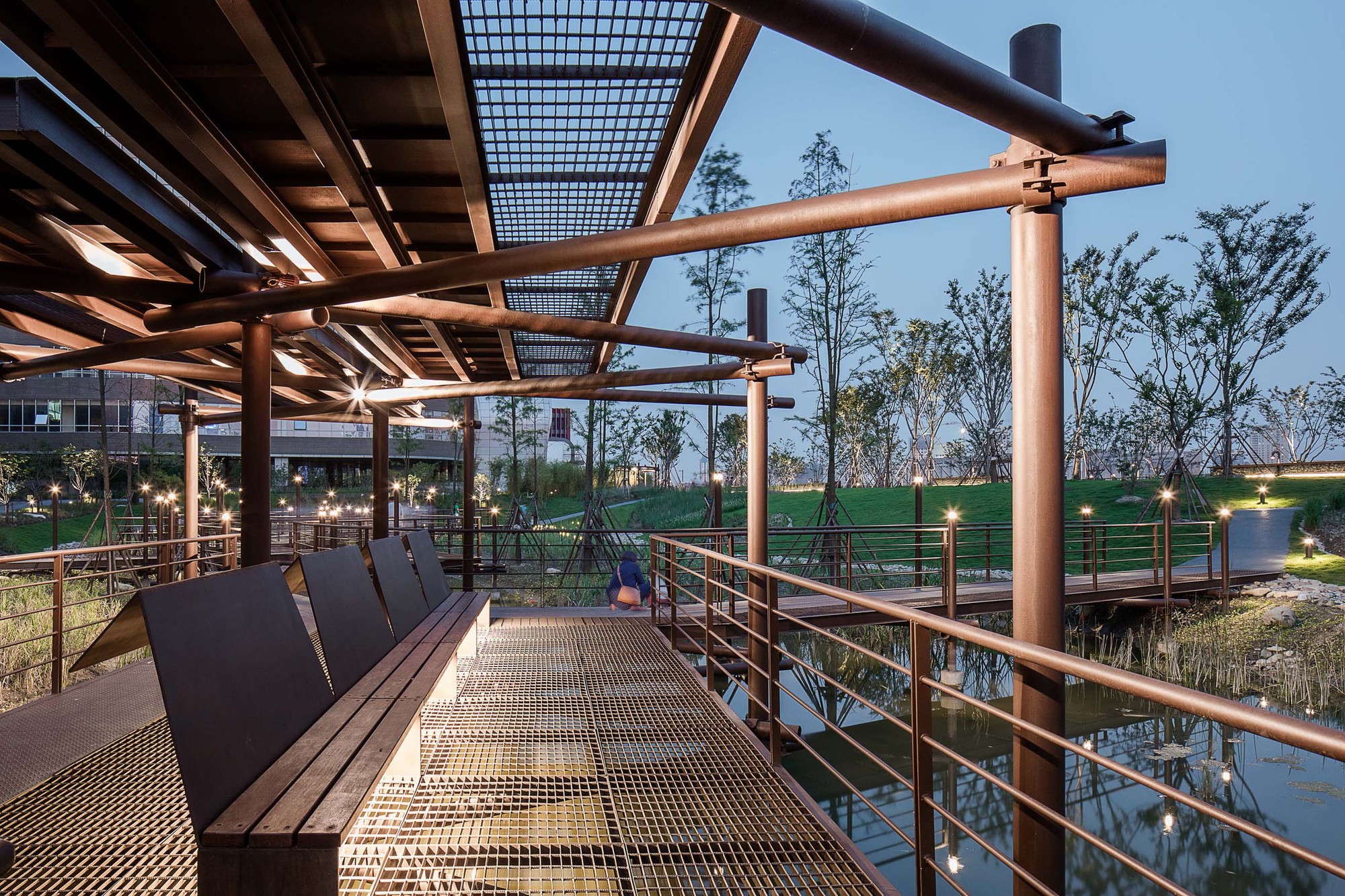 Gallery of Demonstration Section of Yangpu Riverside Public Space ...