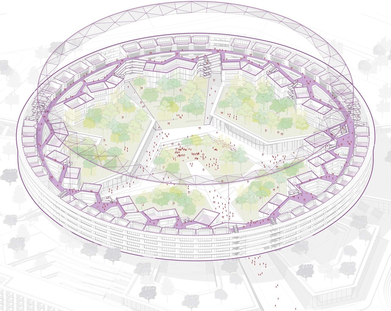 Gallery of The Best Architecture Drawings of 2019 - 46