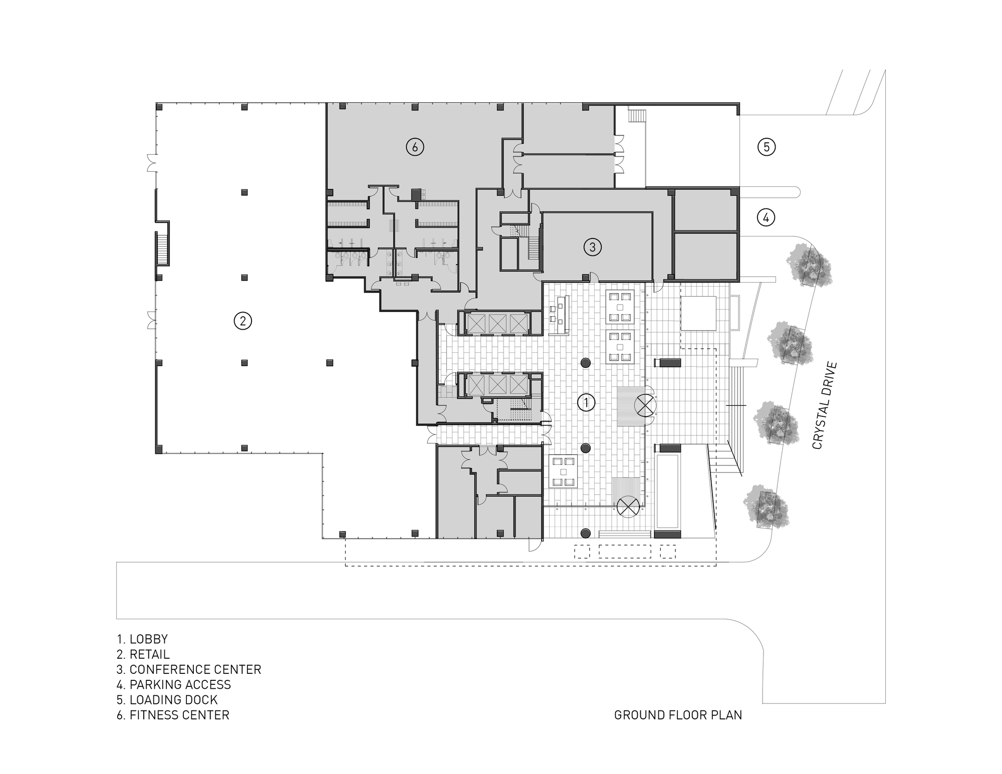Gallery of 1400 Crystal Drive Office Building / FOX Architects - 24
