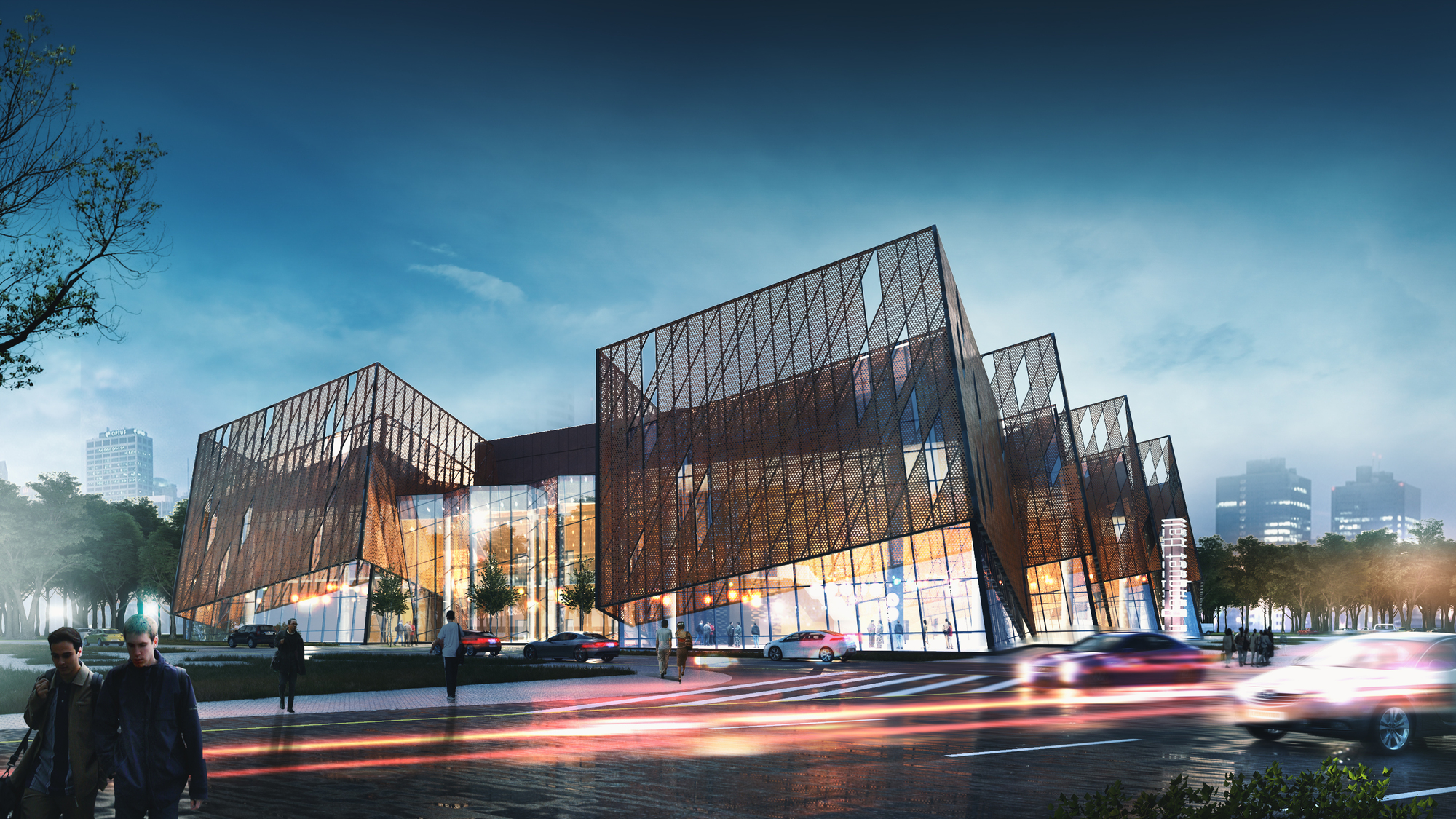 Gallery of Chiza Architecture Bureau Designs a Multi-Function Hall for ...