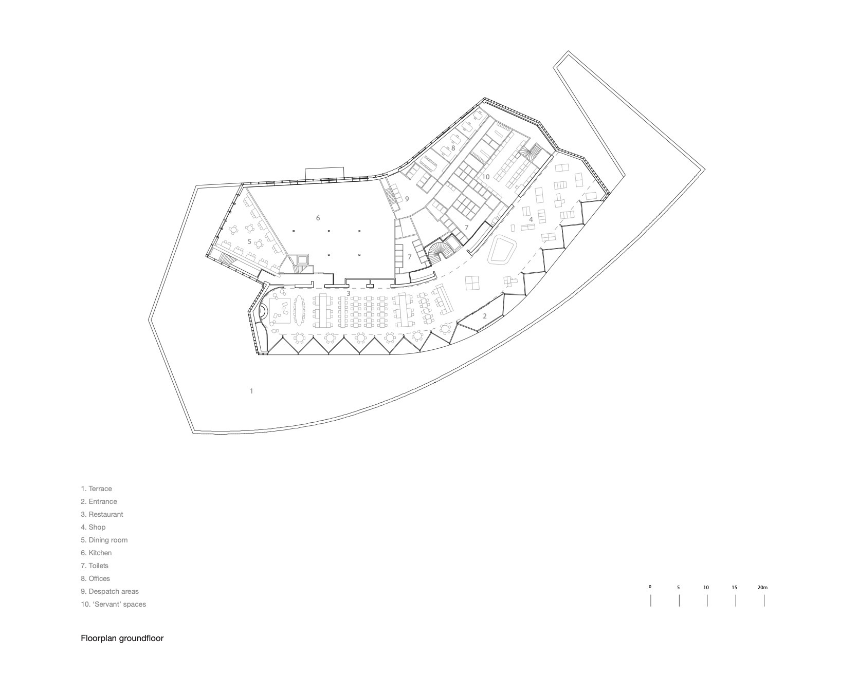 Gallery of Park Pavilion The Hoge Veluwe National Park / De Zwarte Hond ...