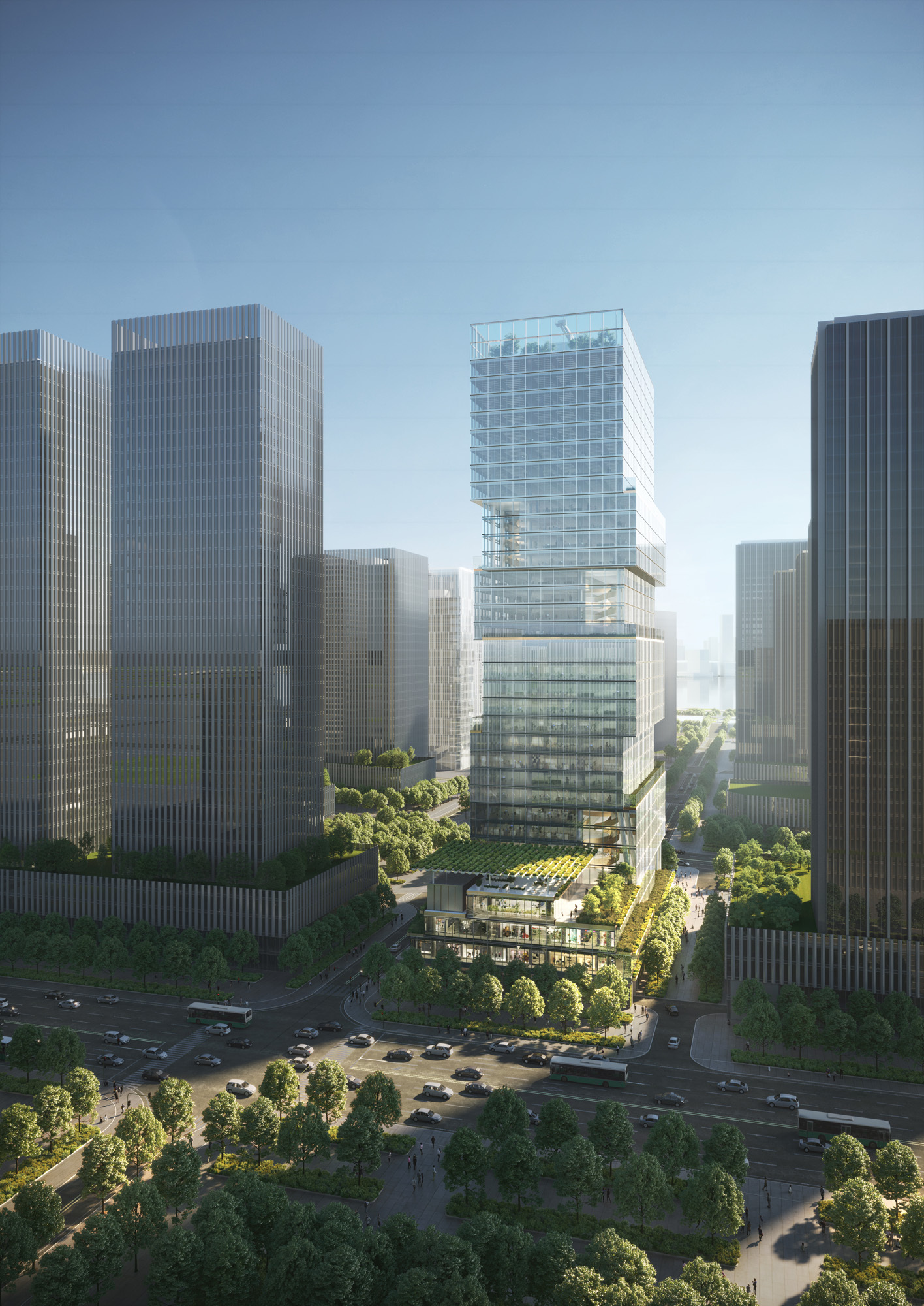 JKP Architects Wins Joint First Prize to Design Office Building in ...