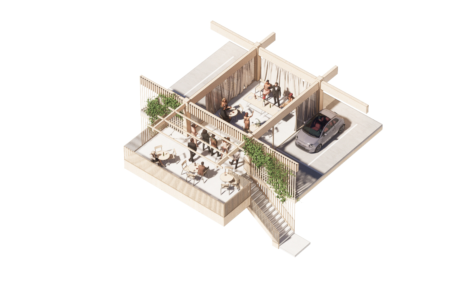 Gallery of Open Platform and JAJA Architects Win Competition to Design ...