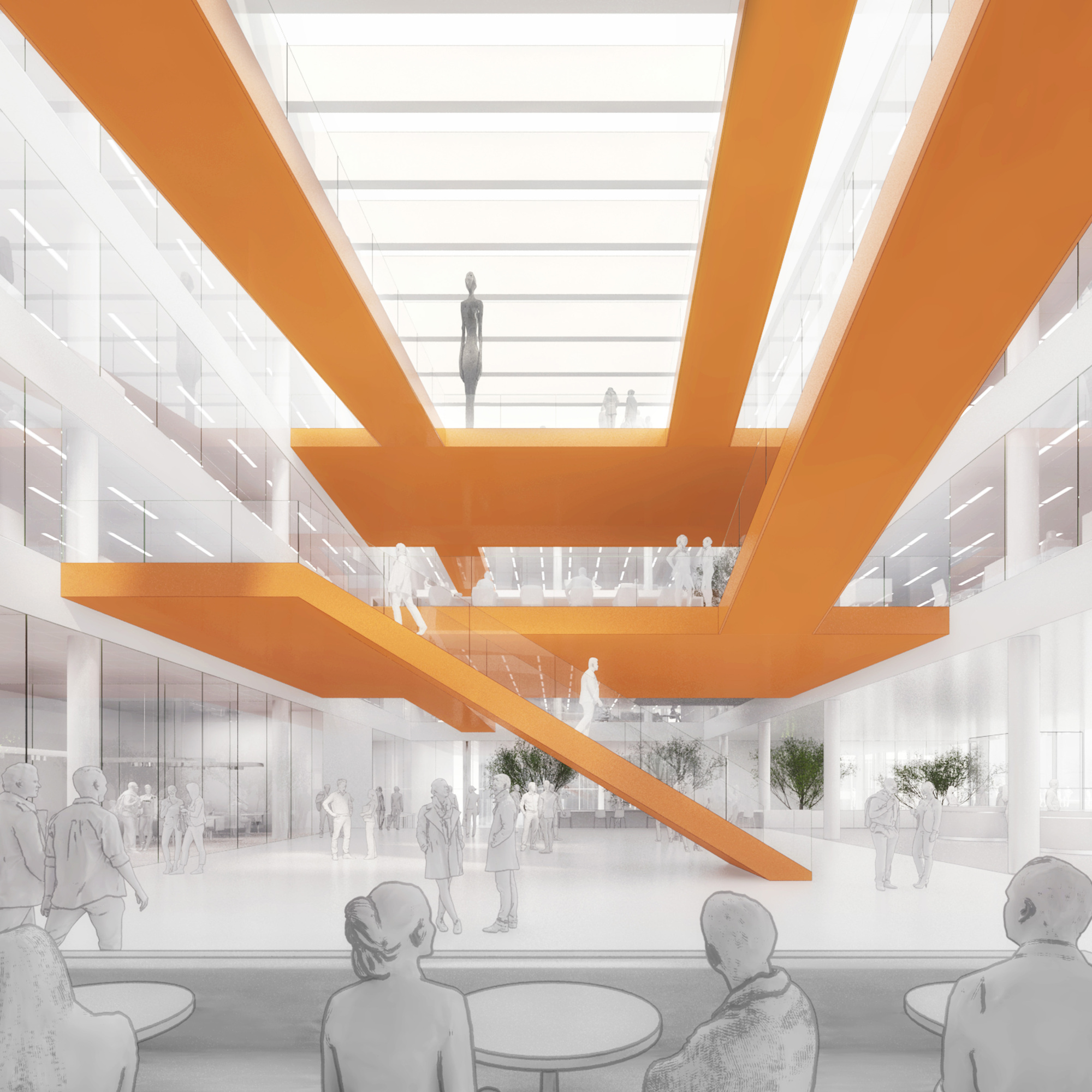 Gallery of Cedar ING Offices / Benthem Crouwel Architects ...