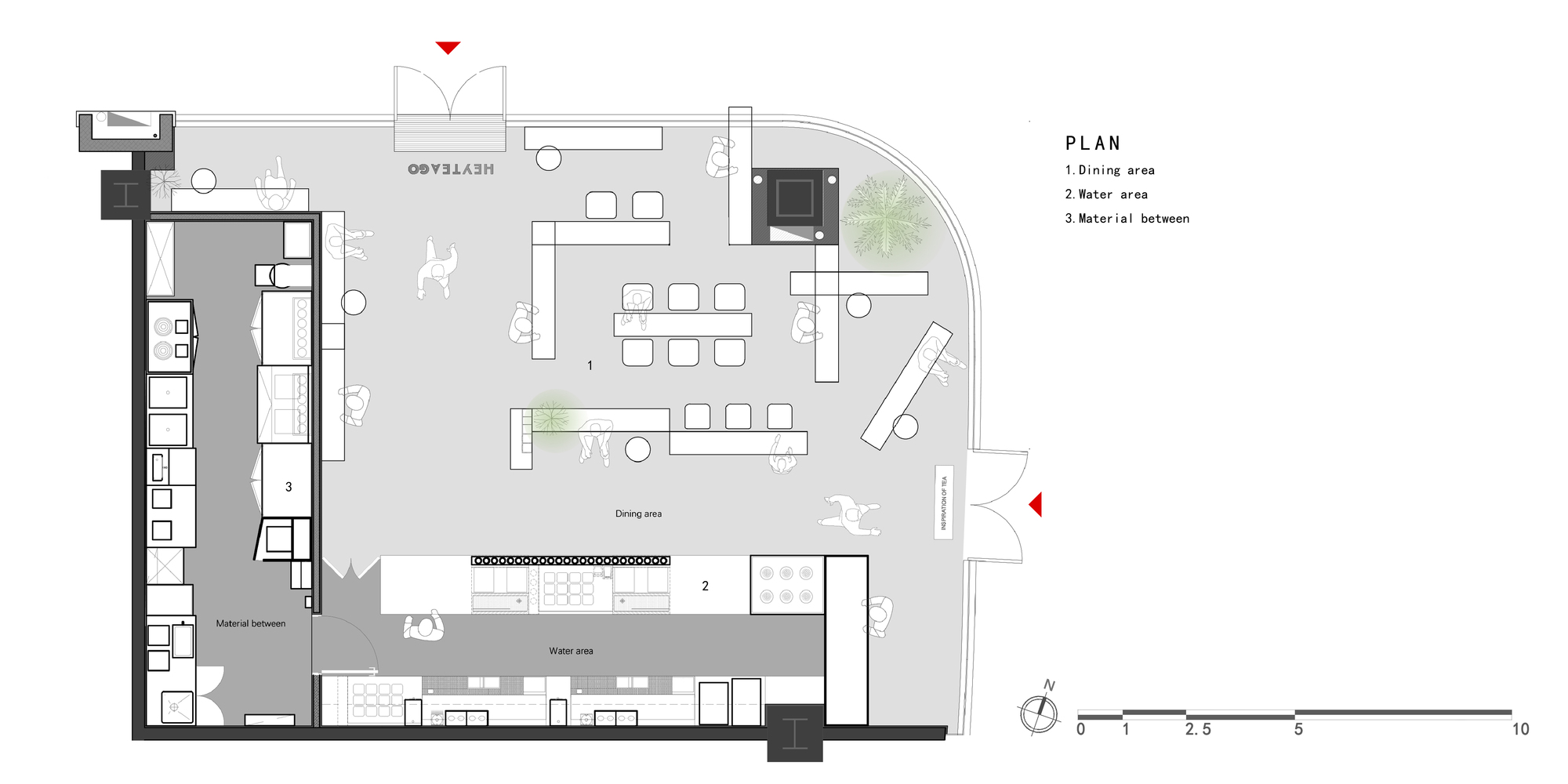 Gallery of HEYTEA Shenzhen Fangdacheng Store / UNI DESIGN - 24