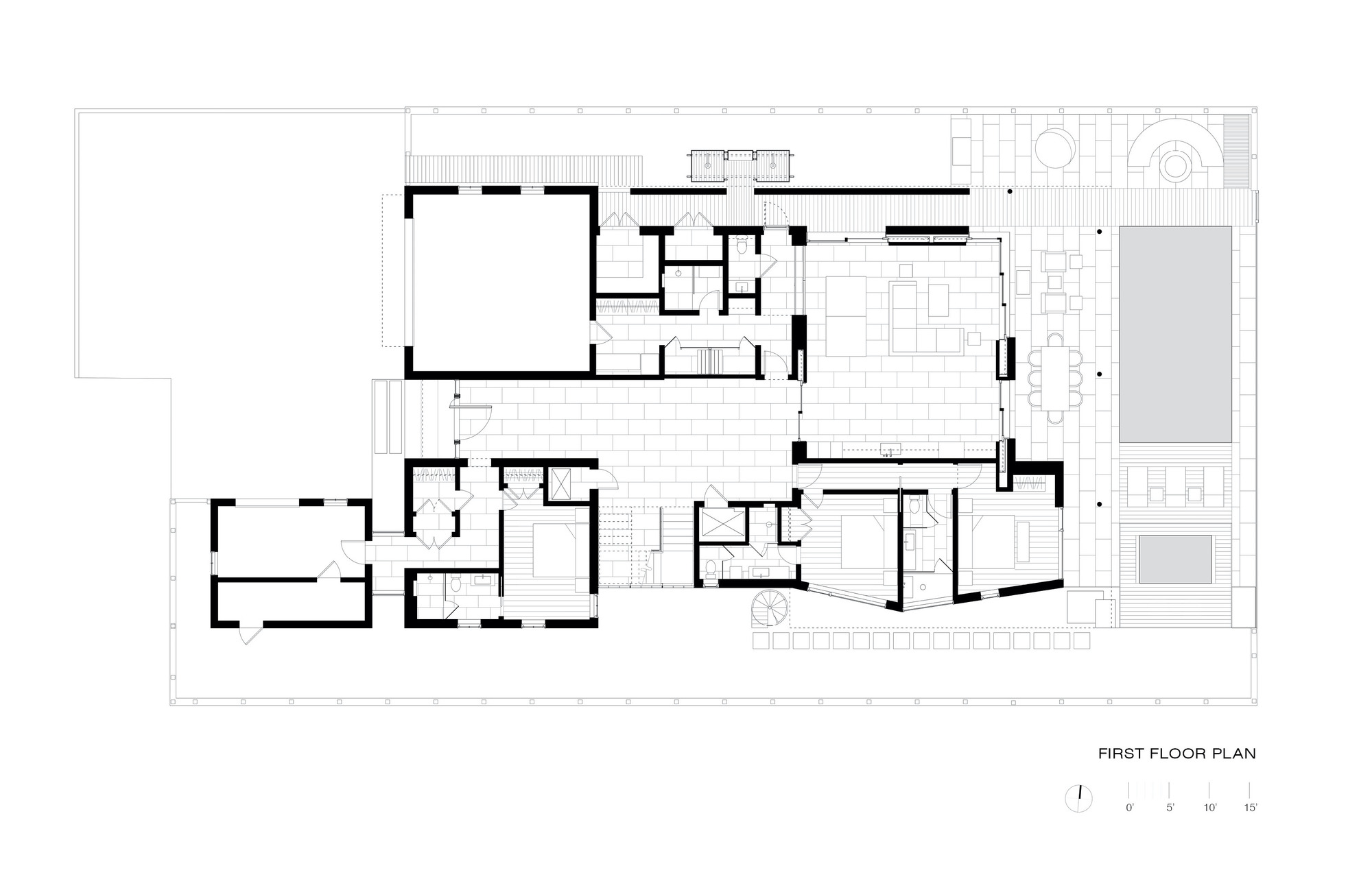 Galería de Casa lago Silver / Robert M. Gurney, FAIA, Architect - 18