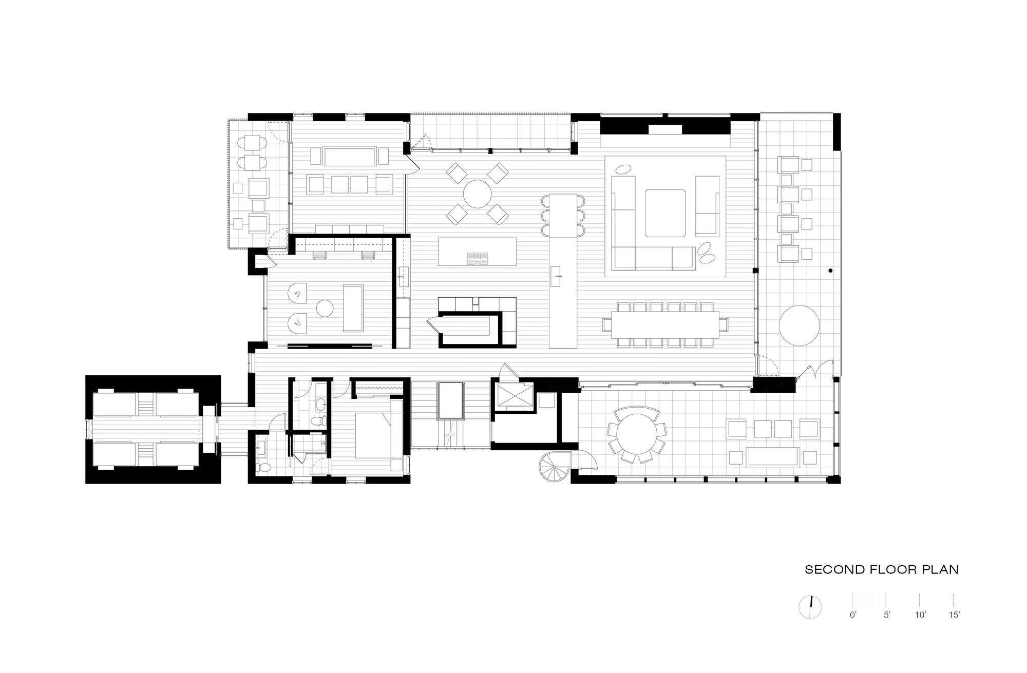 Galería de Casa lago Silver / Robert M. Gurney, FAIA, Architect - 19