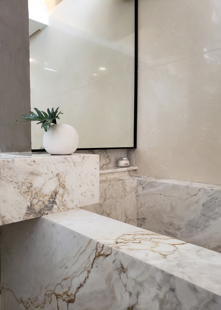 Gallery of The Beauty of Marble in Interiors and Facades - 17