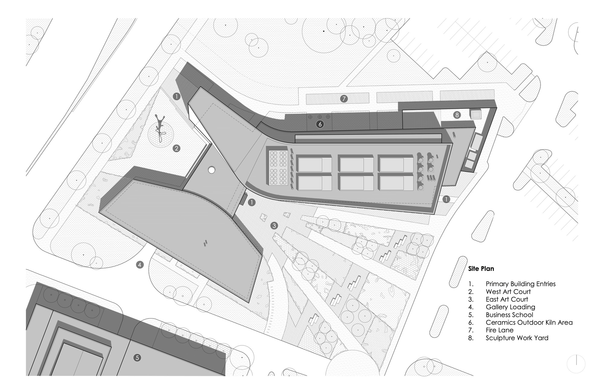 Gallery of Boise State University Center for the Visual Arts / HGA ...