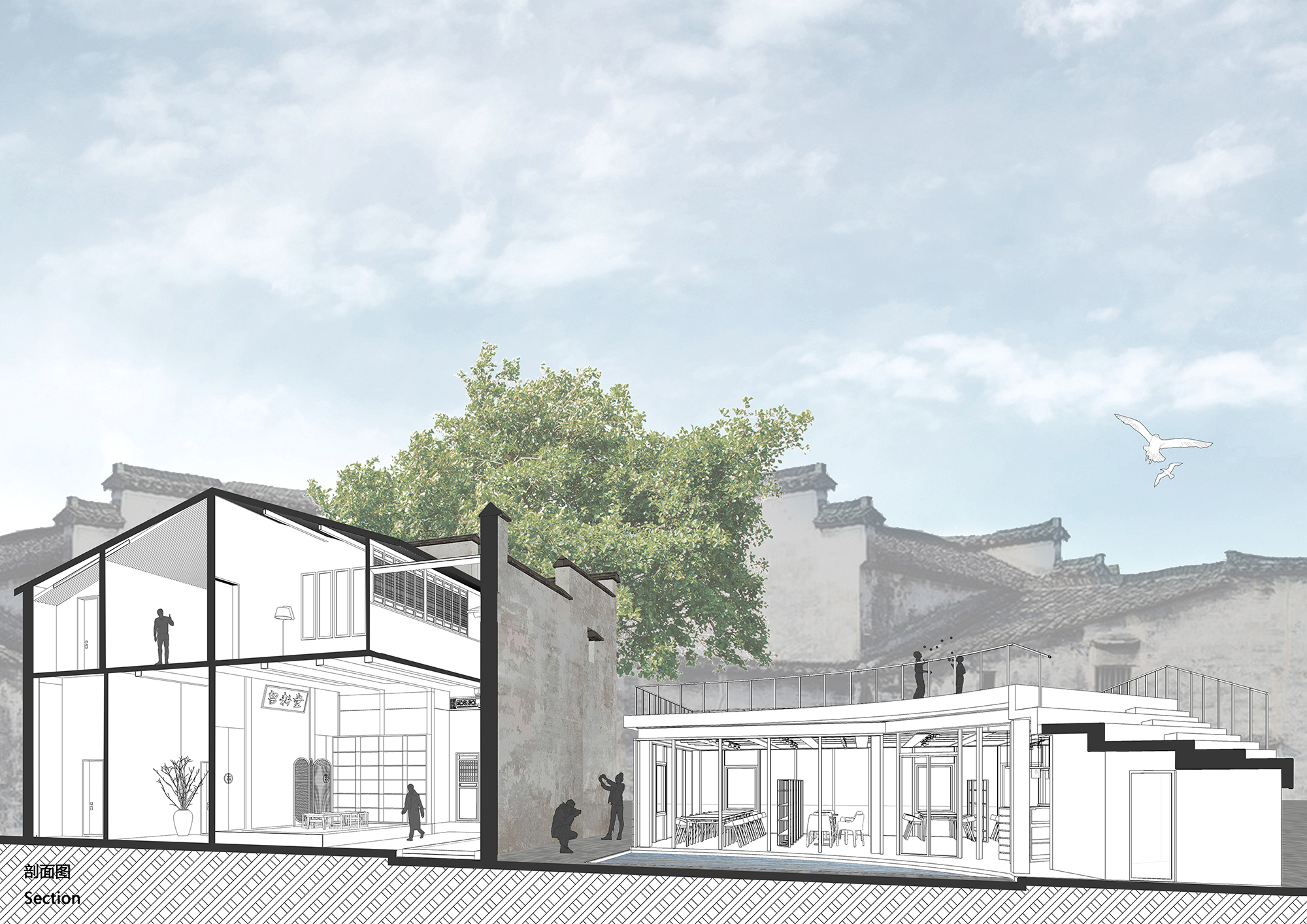 Gallery of Restoration and Reconstruction of Liu Geng Tang Hall ...