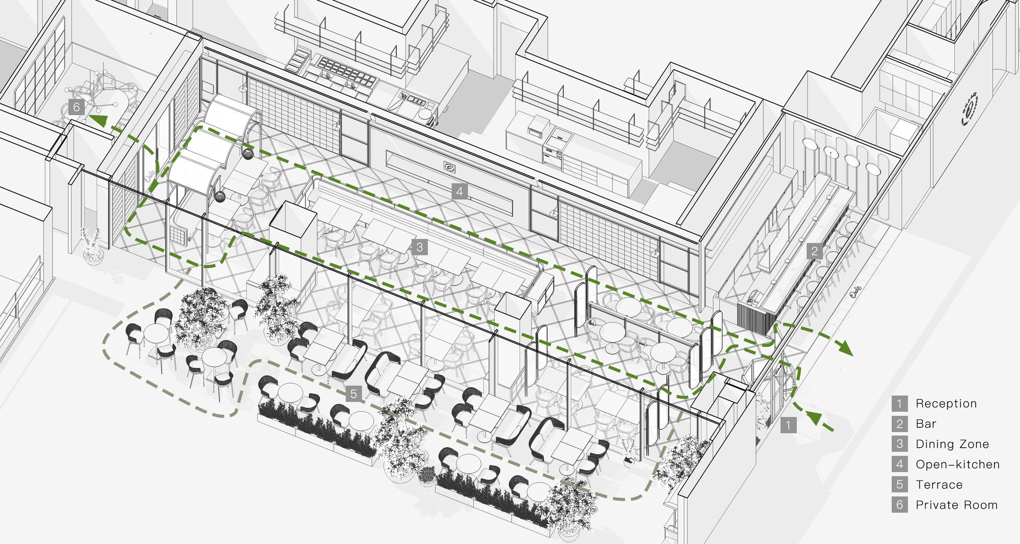 Gallery of Oxalis Restaurant / Sò Studio - 16