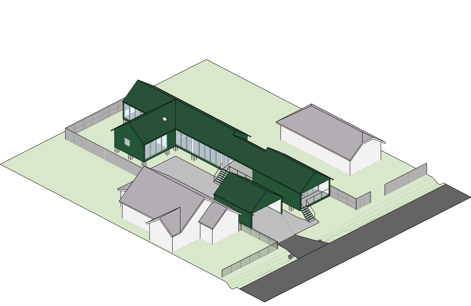 Gallery of Model Infill House / Ben Koush Associates - 31