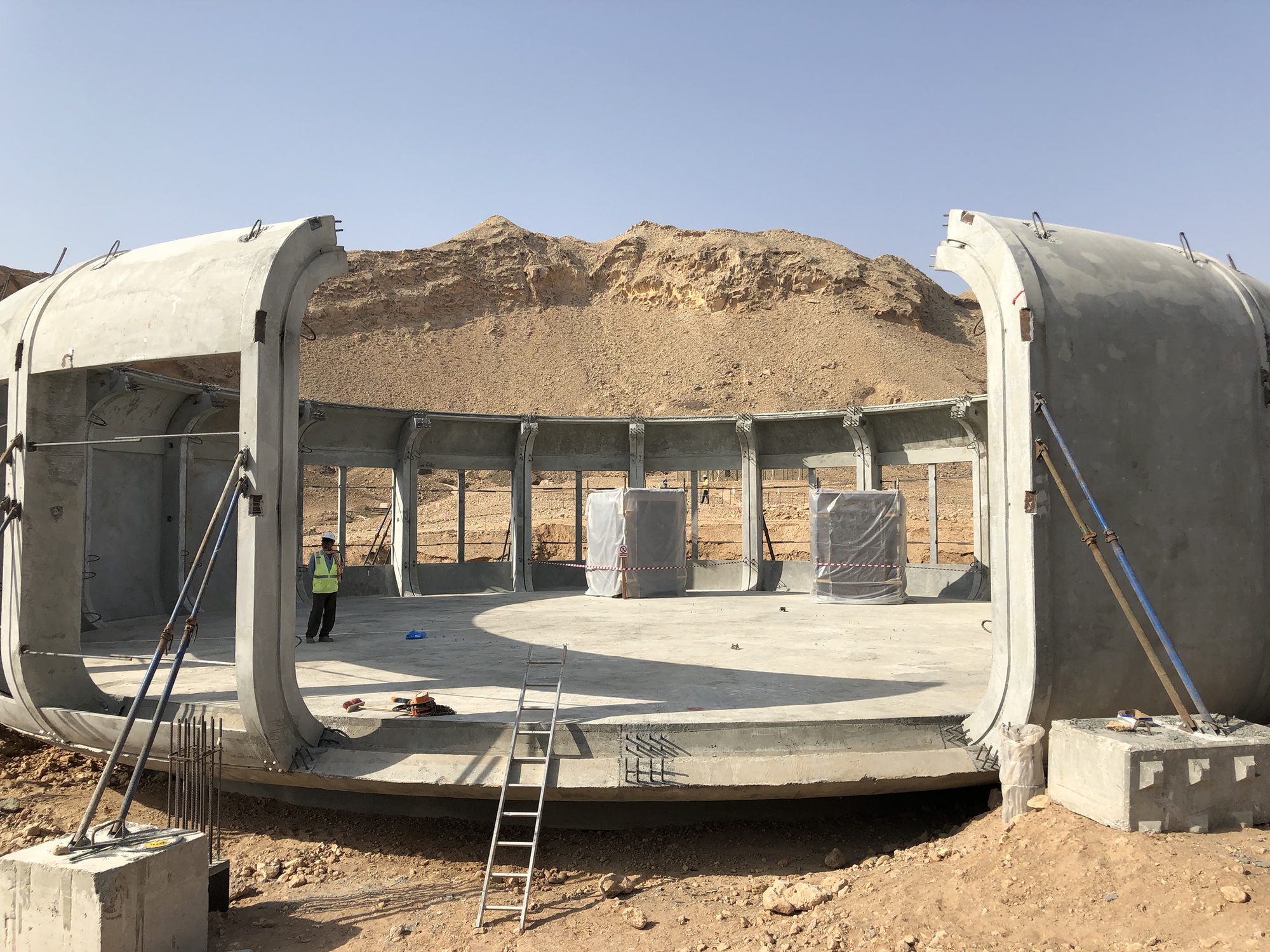 Gallery of The Buhais Geology Park Interpretive Centre / Hopkins ...