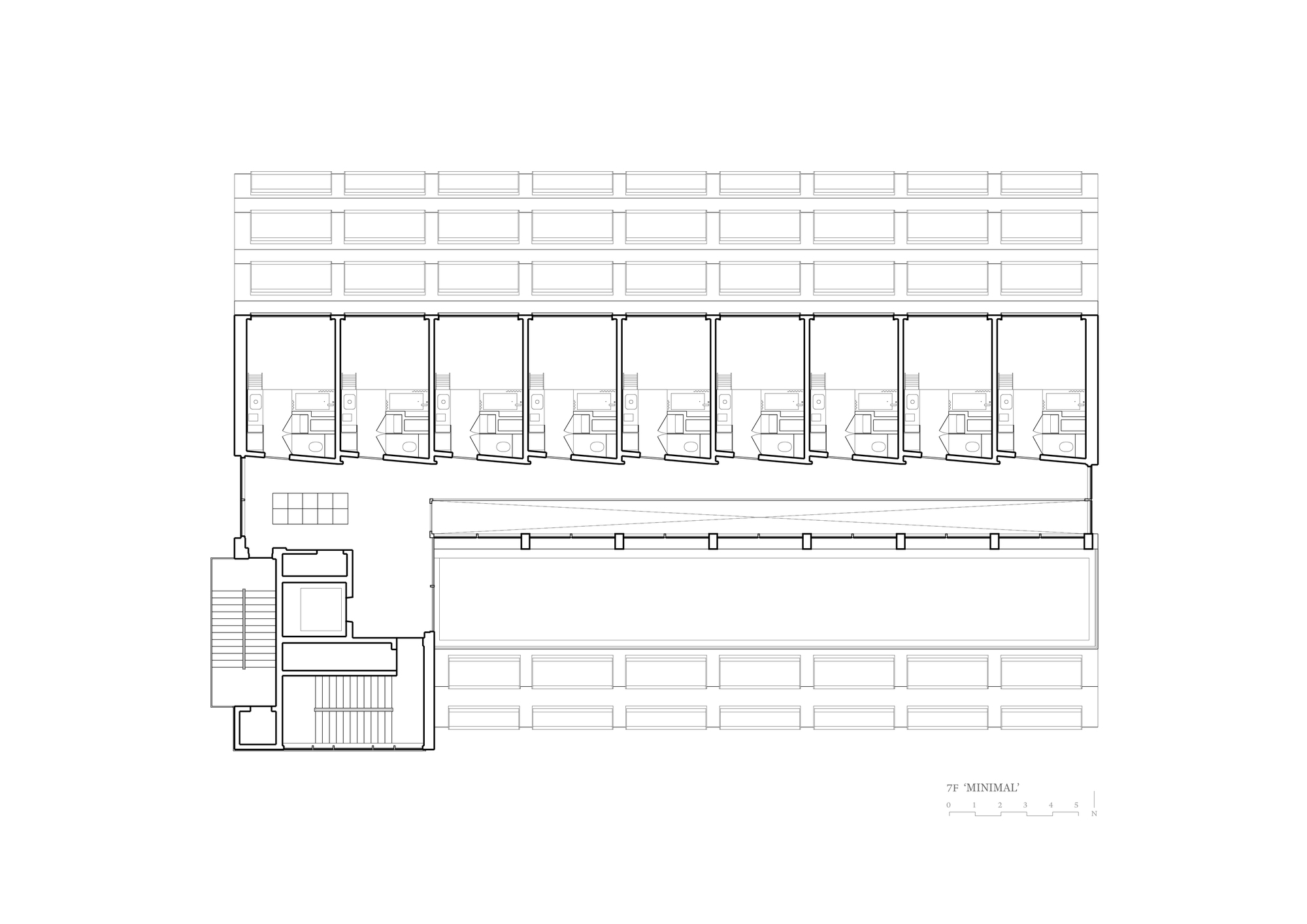 Galeria de Edifício Residencial Treehouse / Bo-DAA - 28