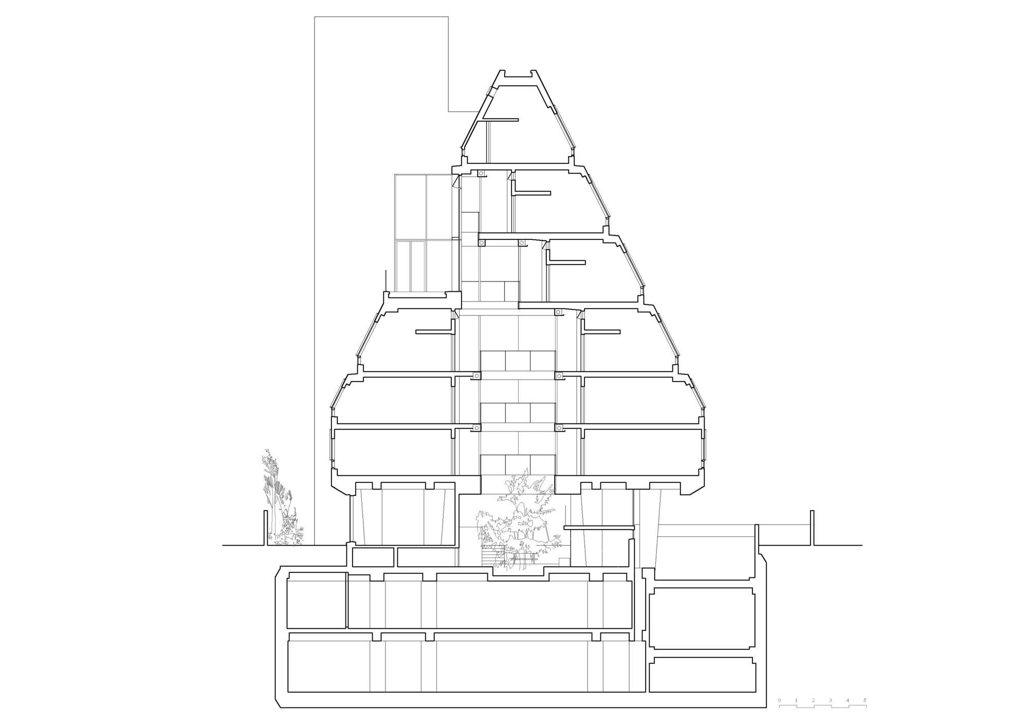 Galeria de Edifício Residencial Treehouse / Bo-DAA - 35