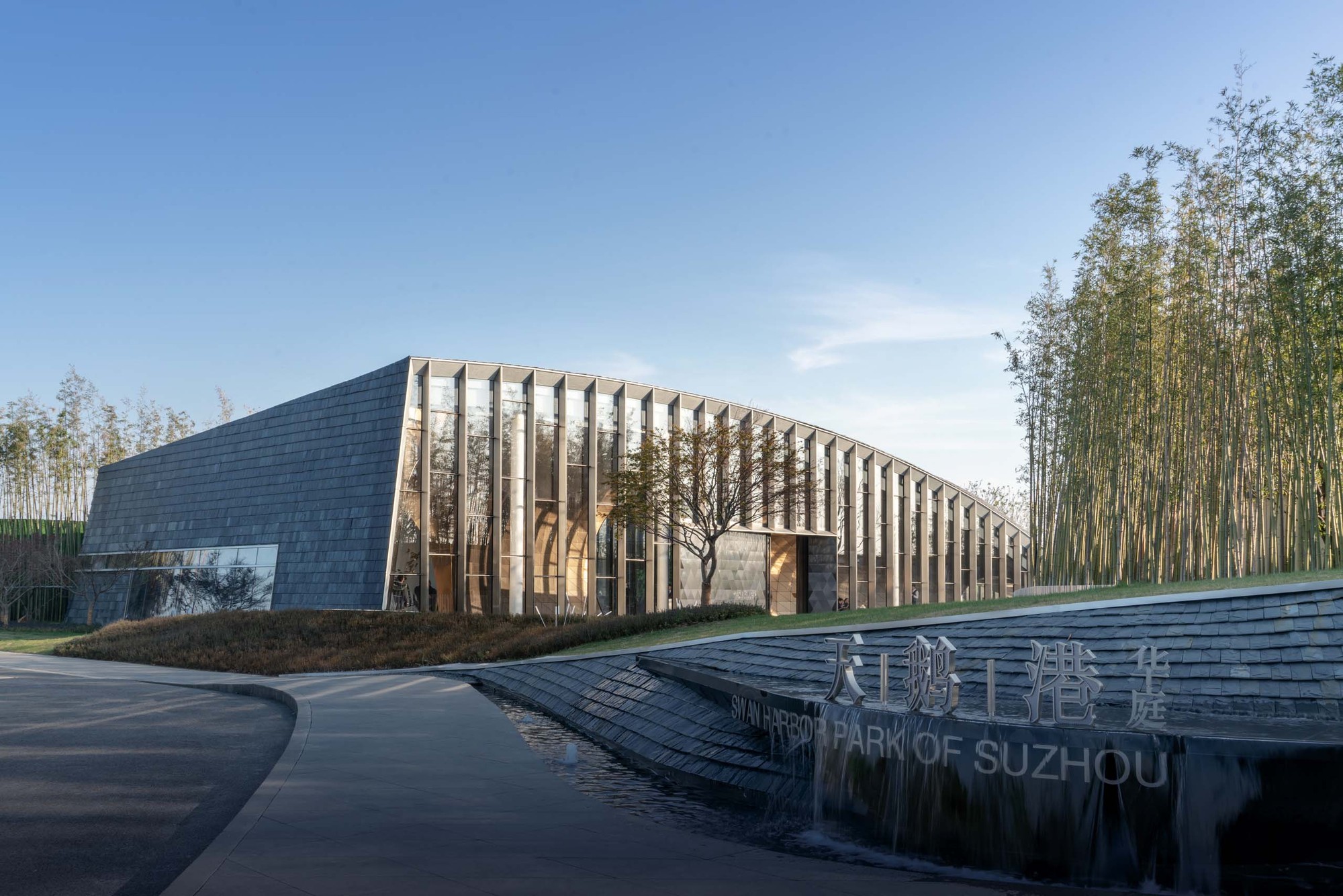 Gallery of Suzhou Swan Harbor Park / Lacime Architects - 17