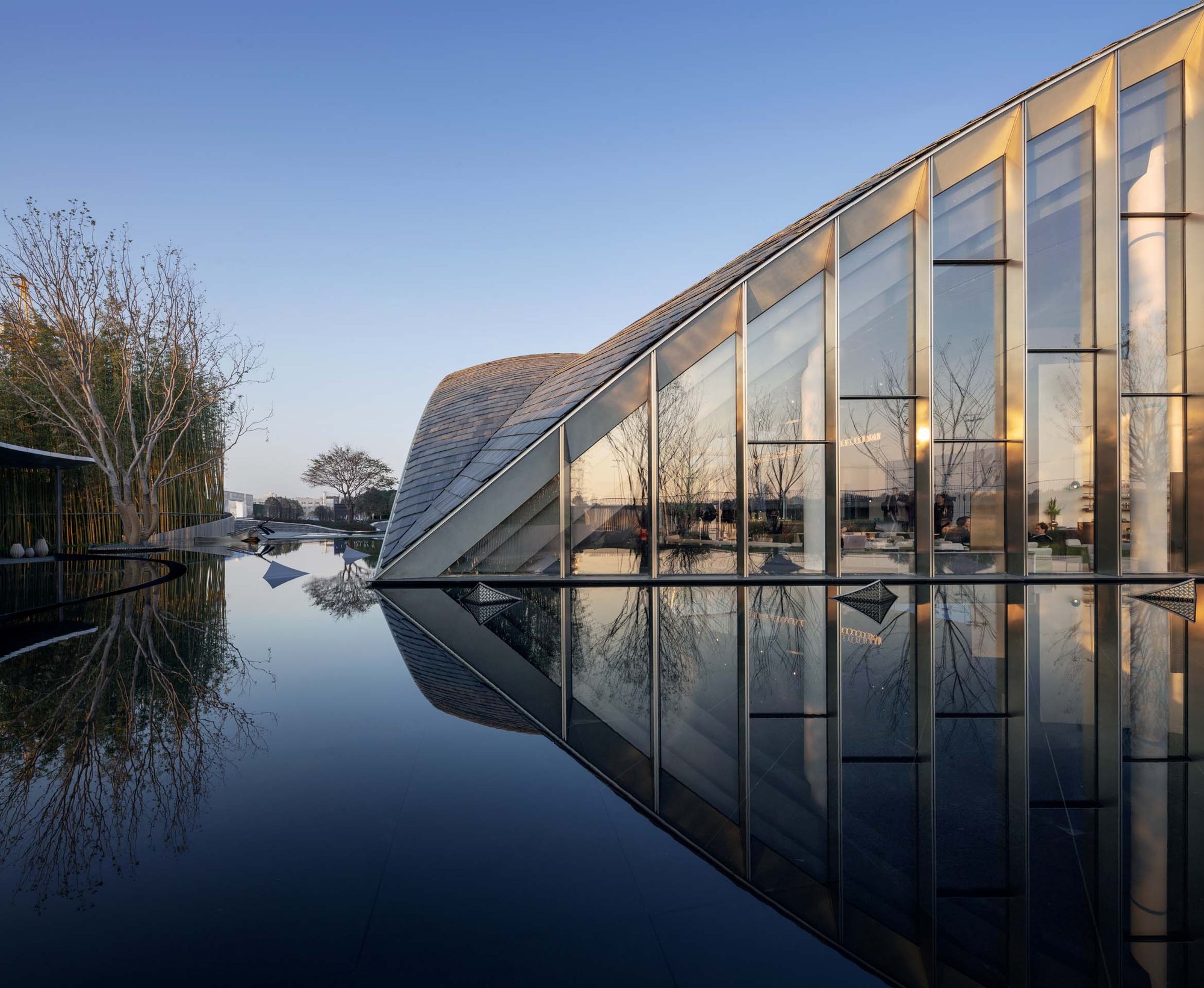 Gallery of Suzhou Swan Harbor Park / Lacime Architects - 18