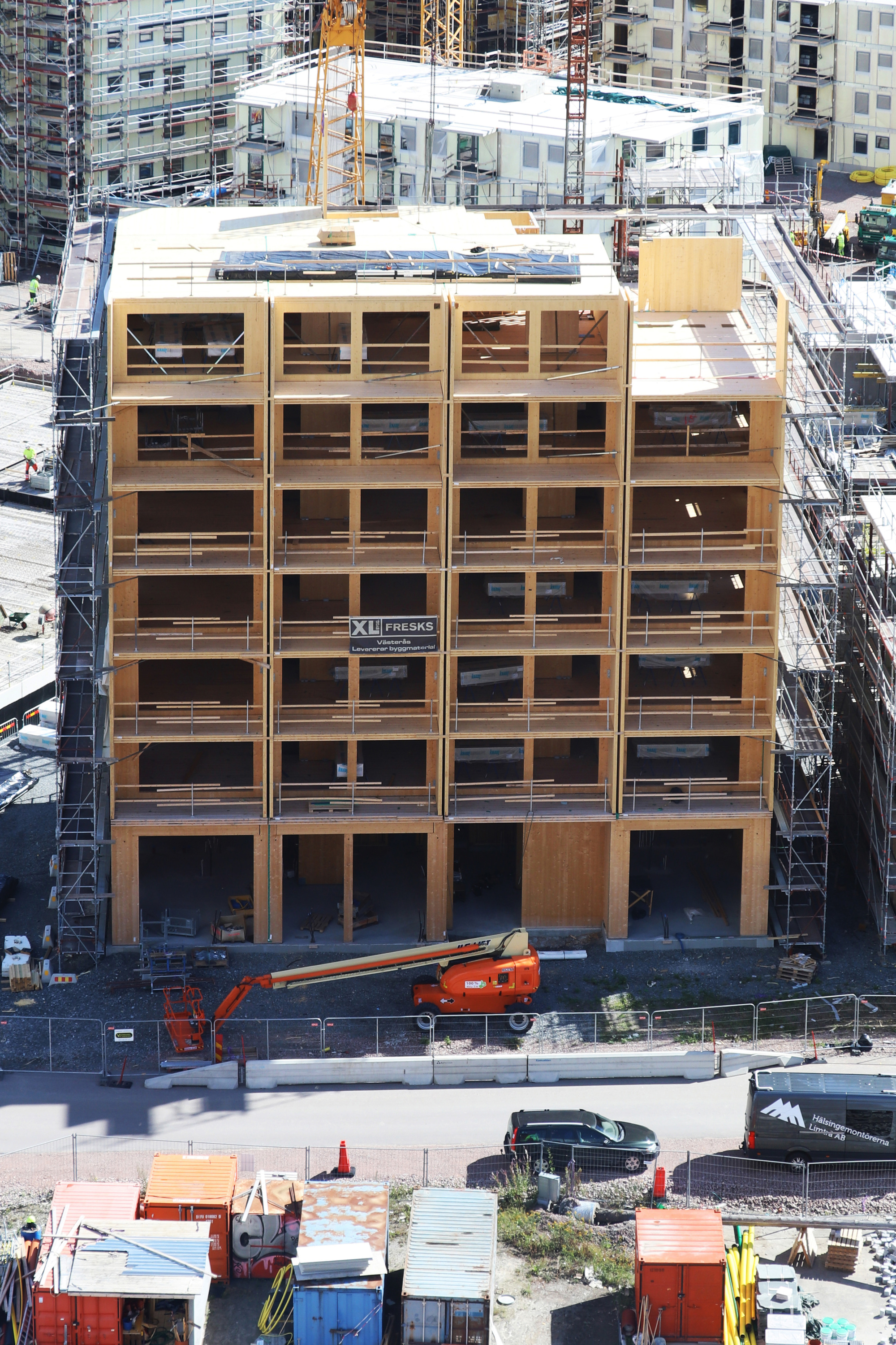 Gallery of Kajstaden Tall Timber Building / C.F. Møller - 19