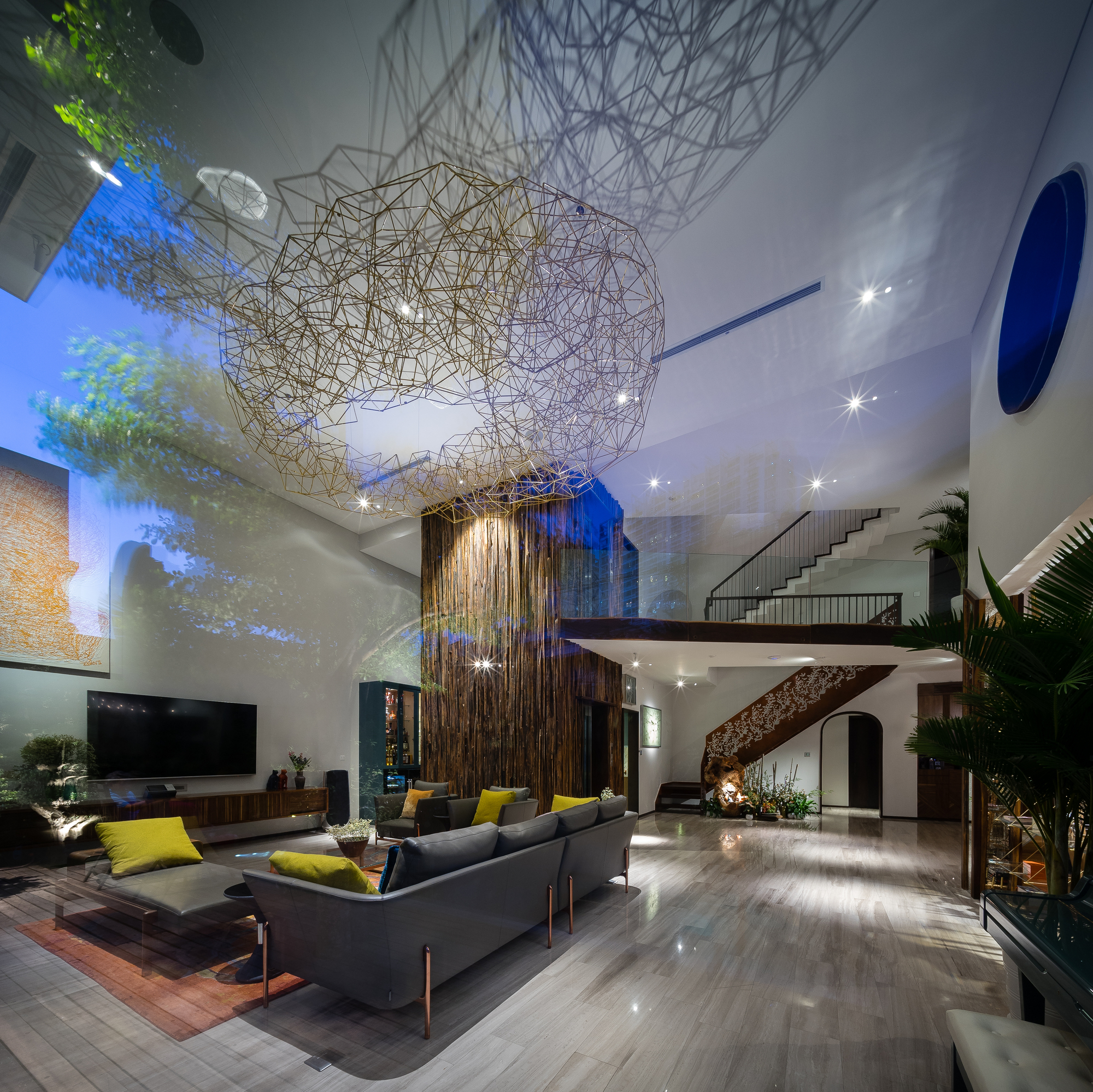 Gallery of Terraced Field House / QBi Corp. - 13