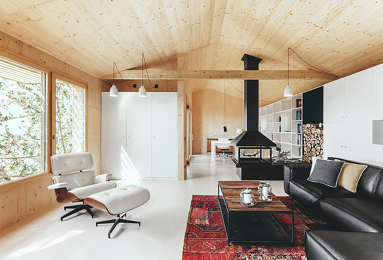 Galeria de Materiais aparentes: inspirações de casas de madeira na ...