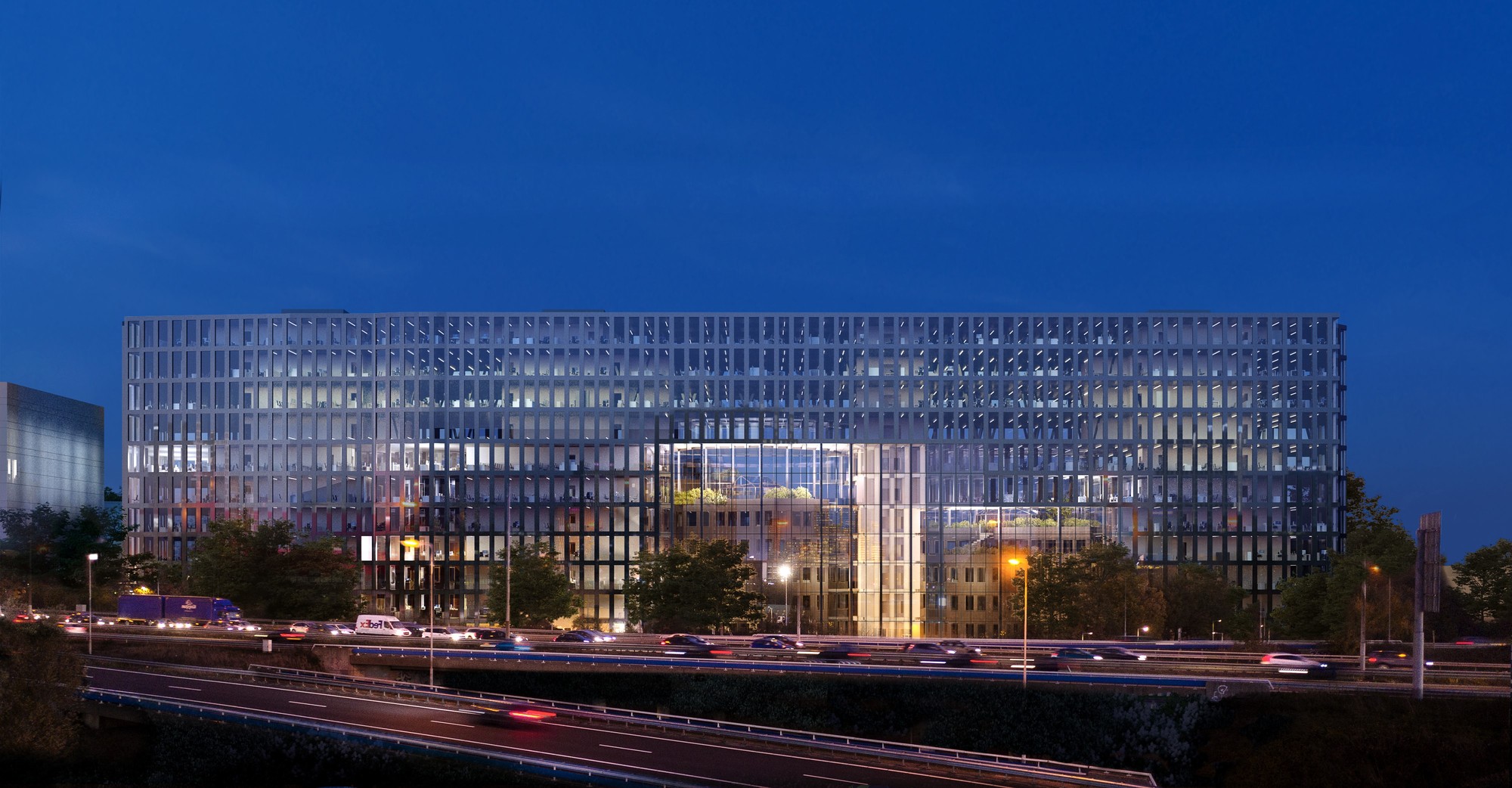 Gallery of MVRDV Unveils Images of the Tripolis Office Complex in ...