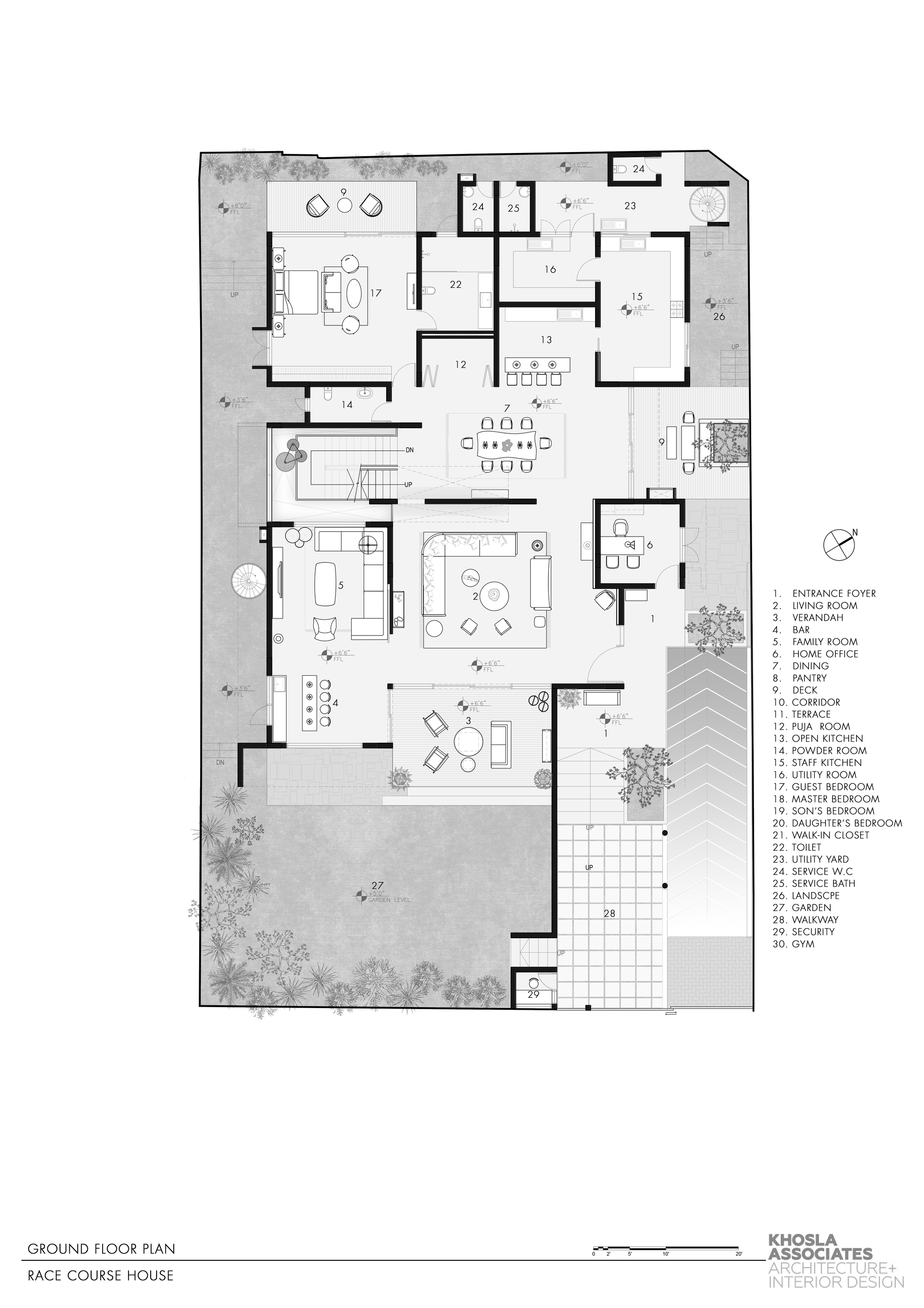 Gallery of Race Course House / Khosla Associates - 24