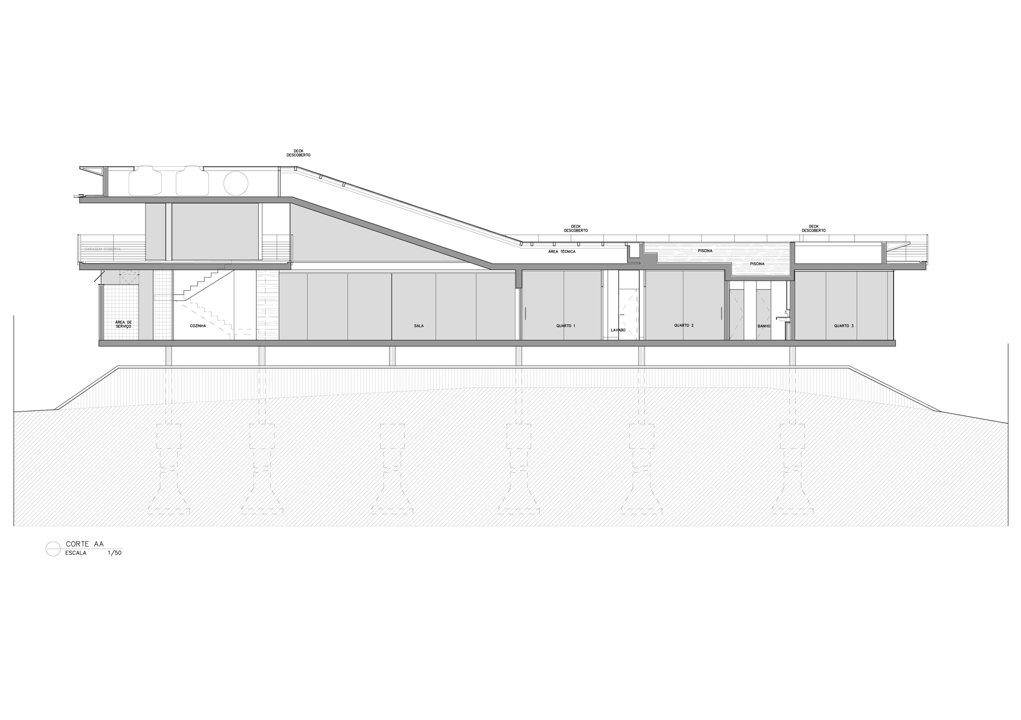 Galeria de Casas brasileiras: 9 residências com viga invertida - 14