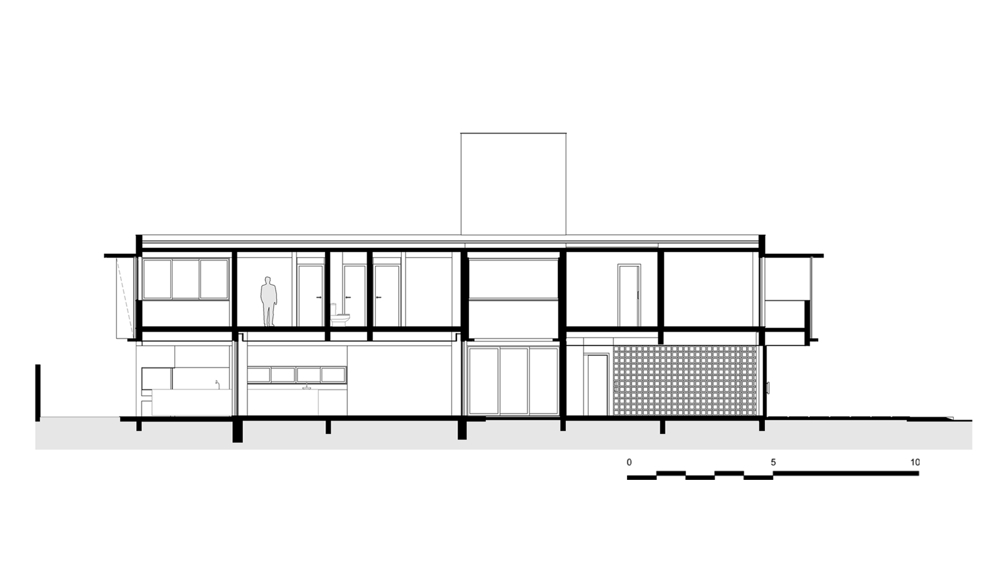 Galeria de Casas brasileiras: 9 residências com viga invertida - 19