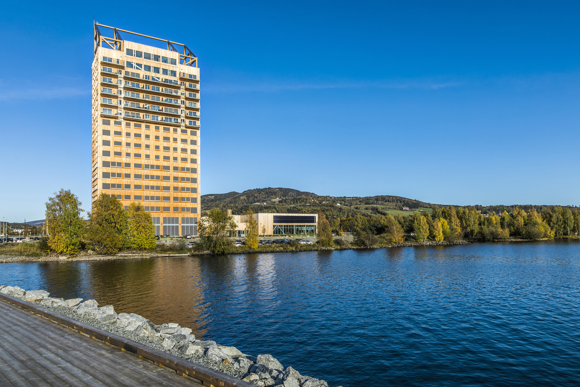 Gallery of Mjøstårnet The Tower of Lake Mjøsa / Voll Arkitekter - 9