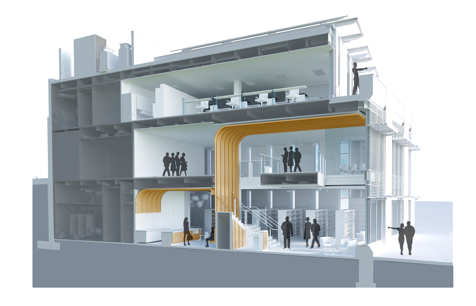 Gallery of The Williams Bookstore / CambridgeSeven - 22