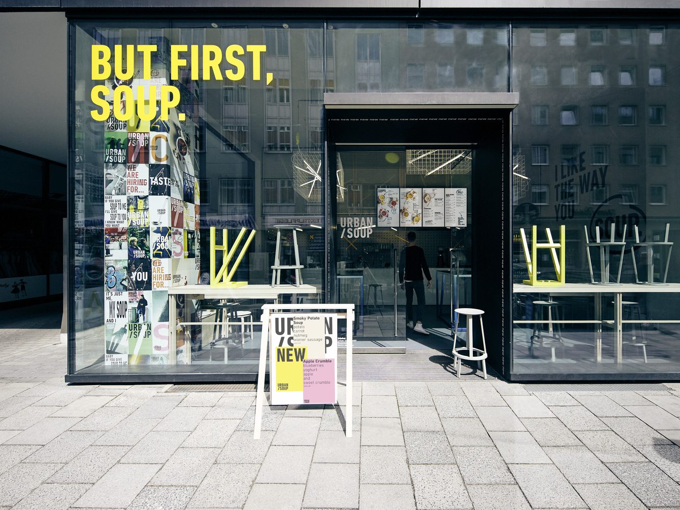 Gallery of Urban/Soup Market Fit for Soup Start-up / Designliga - 4