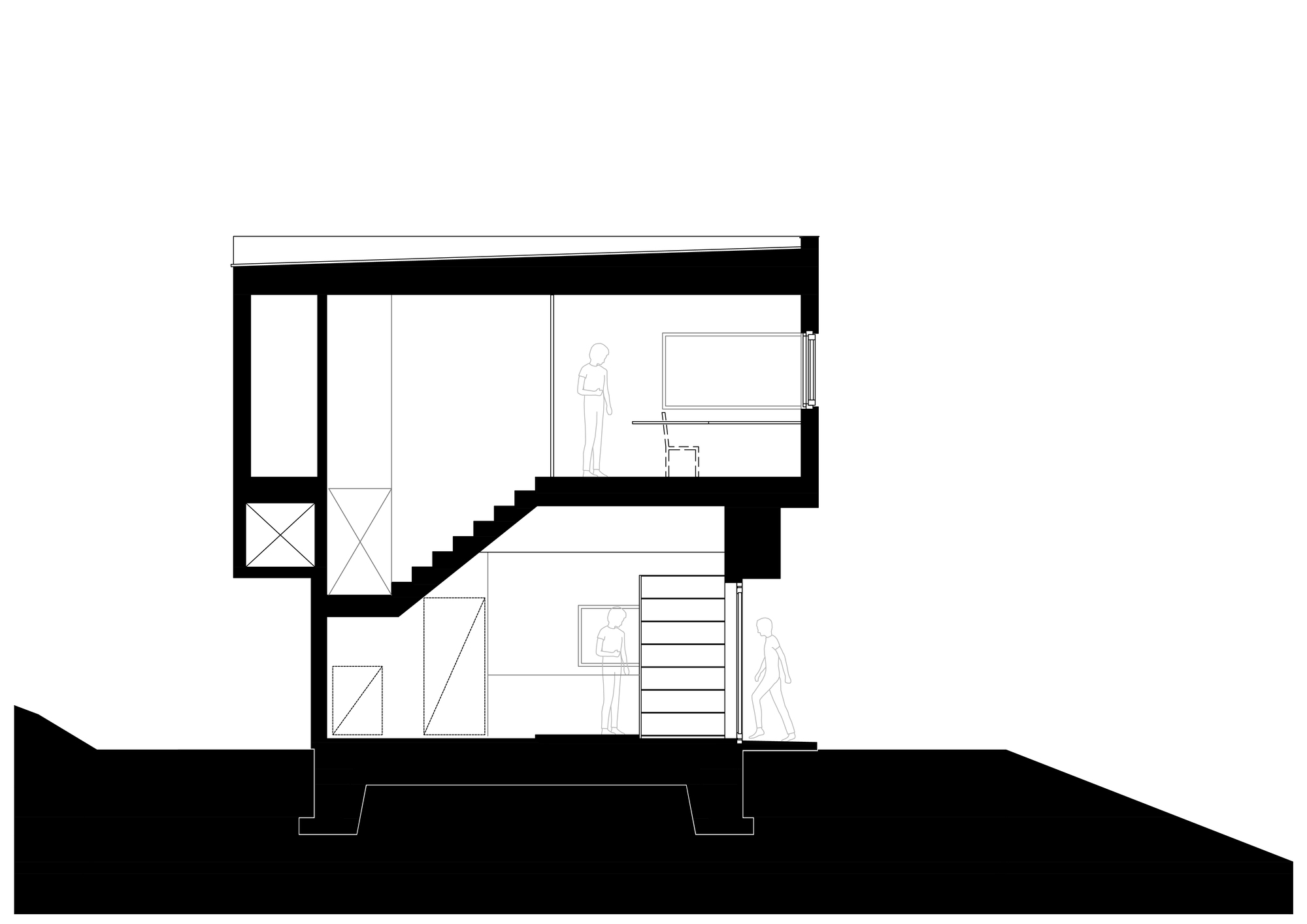 Gallery of One House / DRAWING WORKS - 26