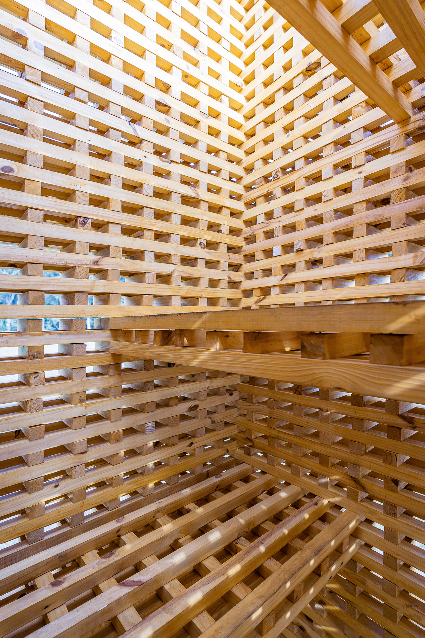 Galería de Estructuras de madera construidas por estudiantes en Hello ...