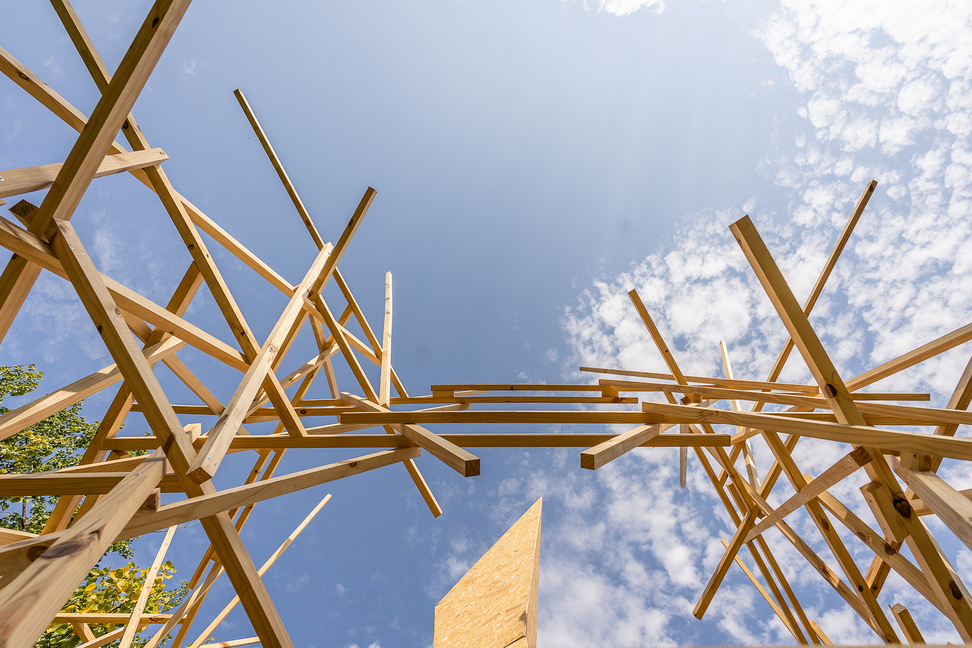 Galería de Estructuras de madera construidas por estudiantes en Hello ...