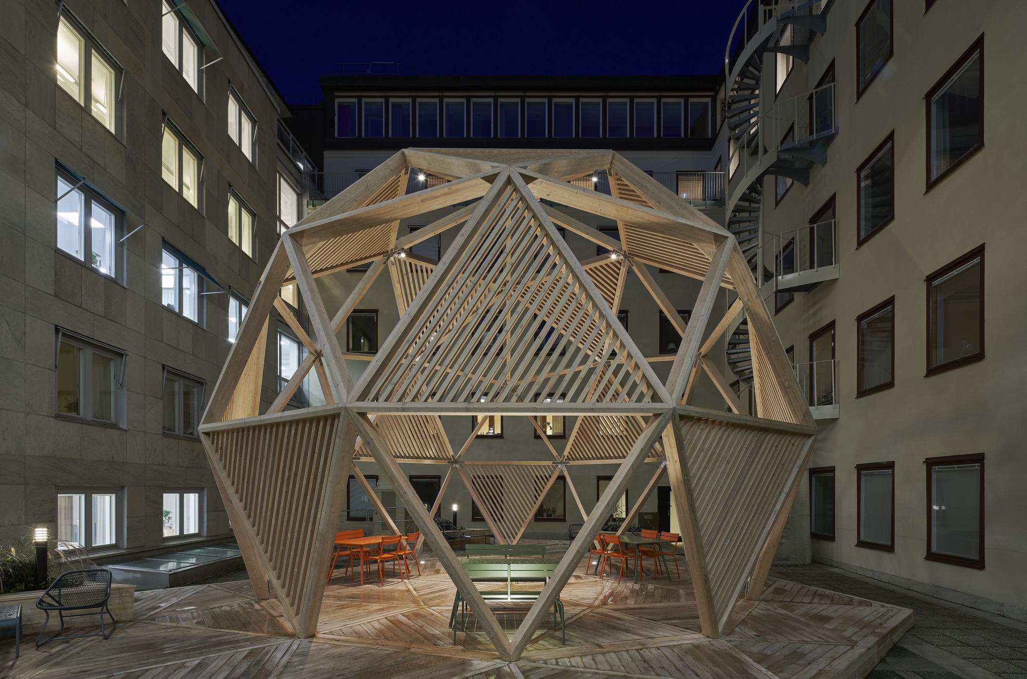 Gallery of Timber Dome / Tham & Videgård - 4