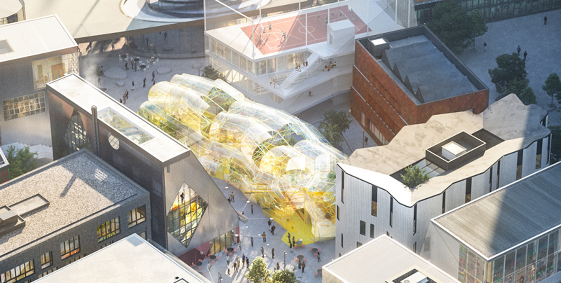 Gallery of New Visuals of London’s Upcoming Design District Released - 19