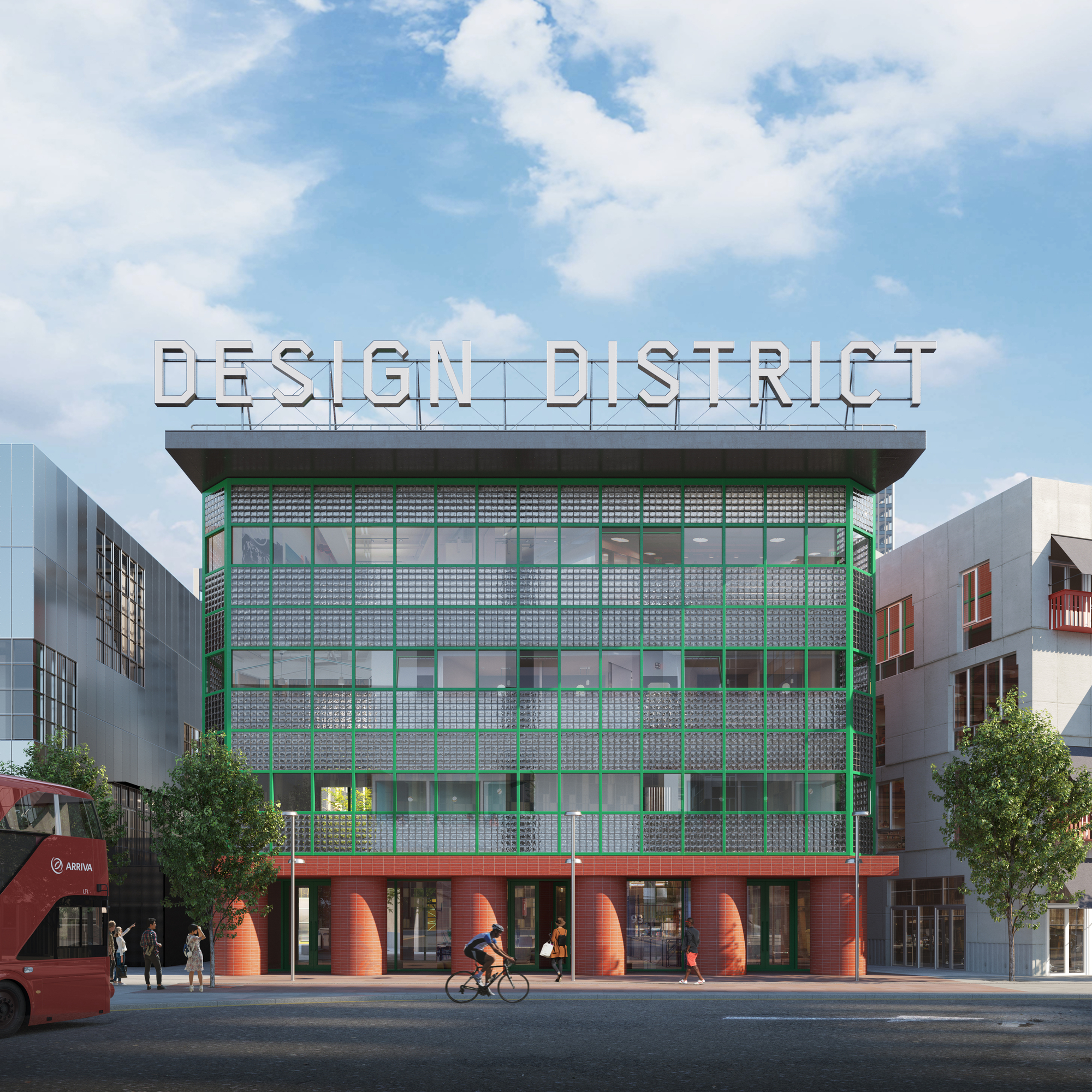 Gallery of New Visuals of London’s Upcoming Design District Released - 12