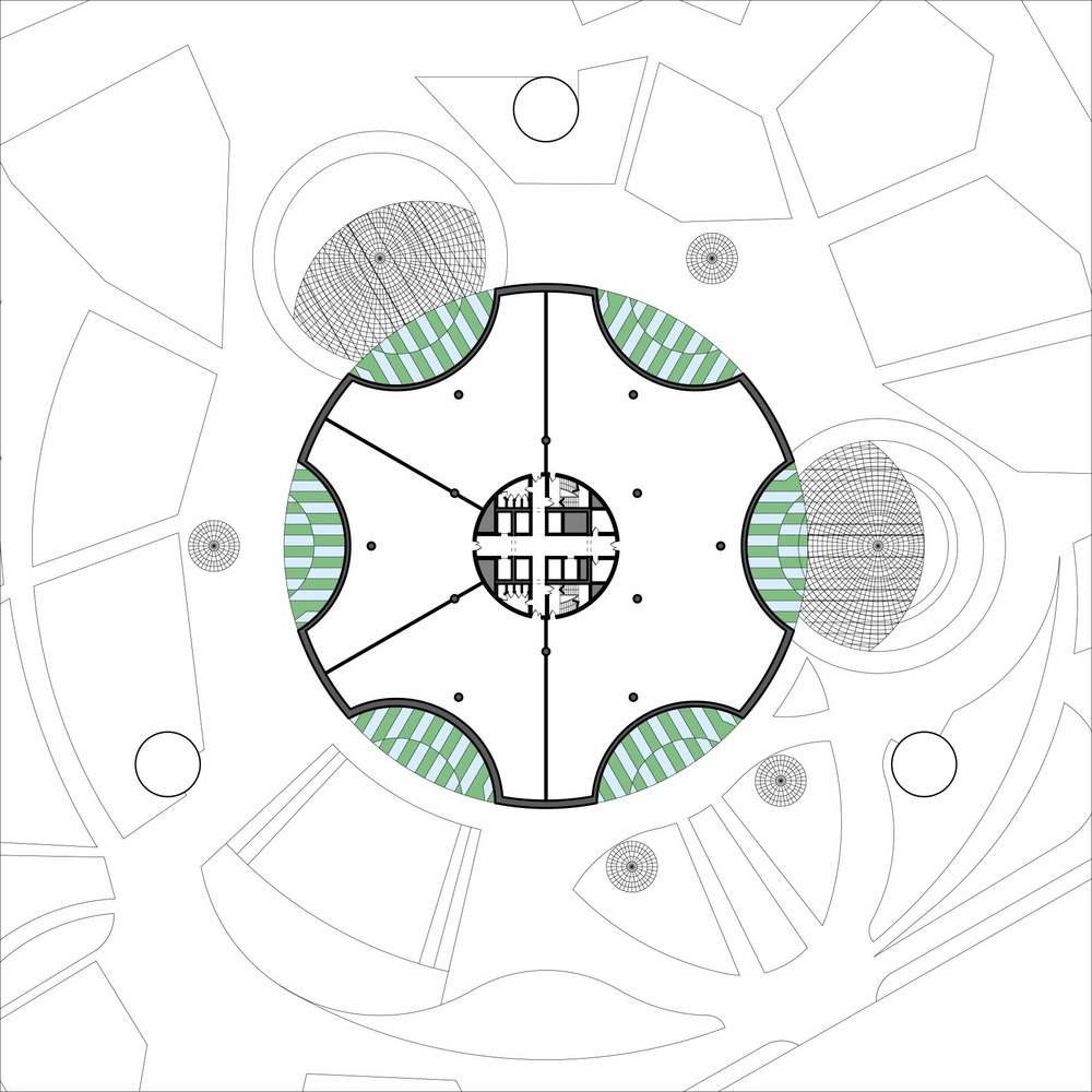 Gallery of FAAB Architektura Imagines Vertical Oasis Building in Saudi ...