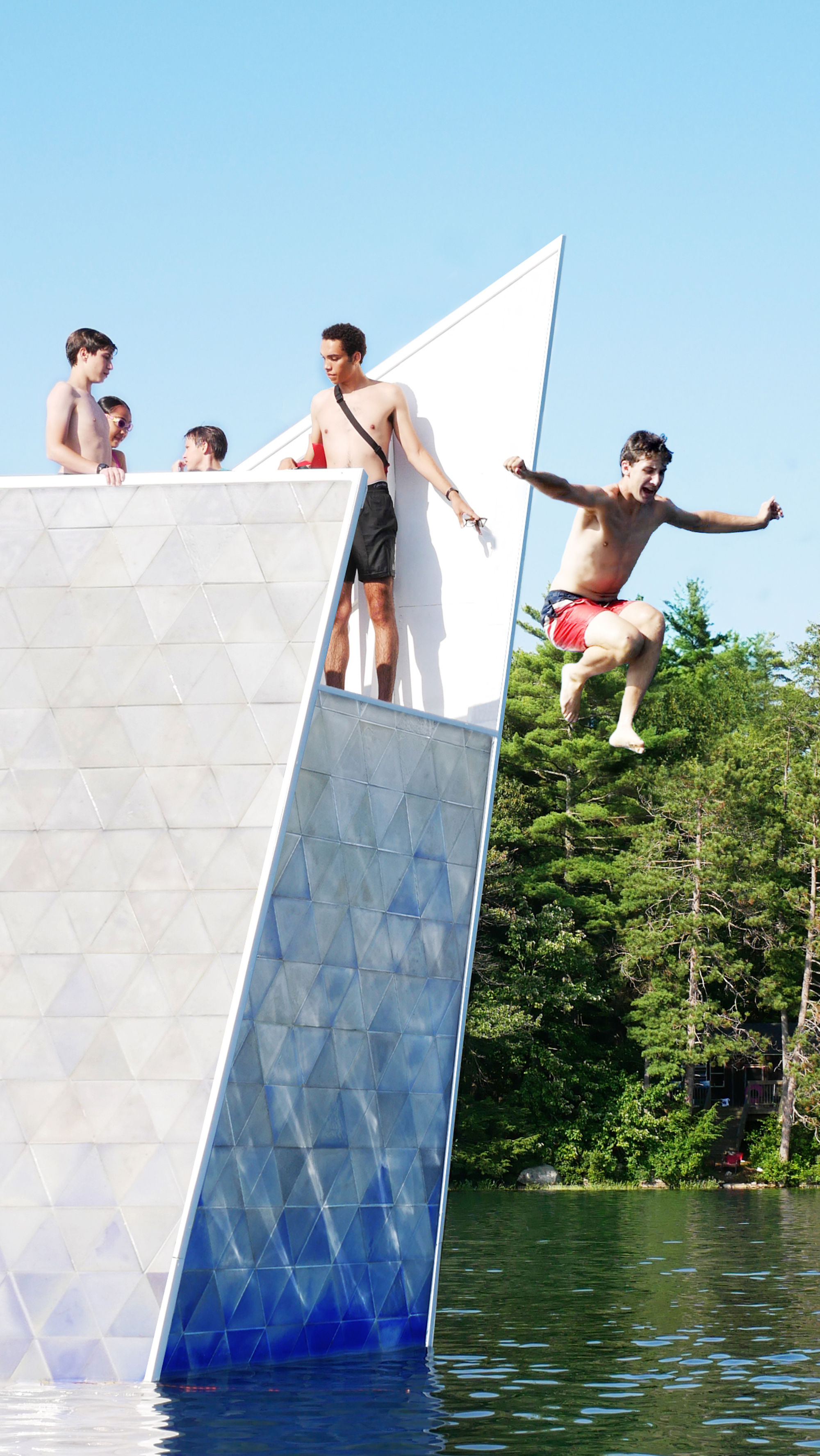 Gallery of ICEBERG Diving Platform / Bulot+Collins - 4