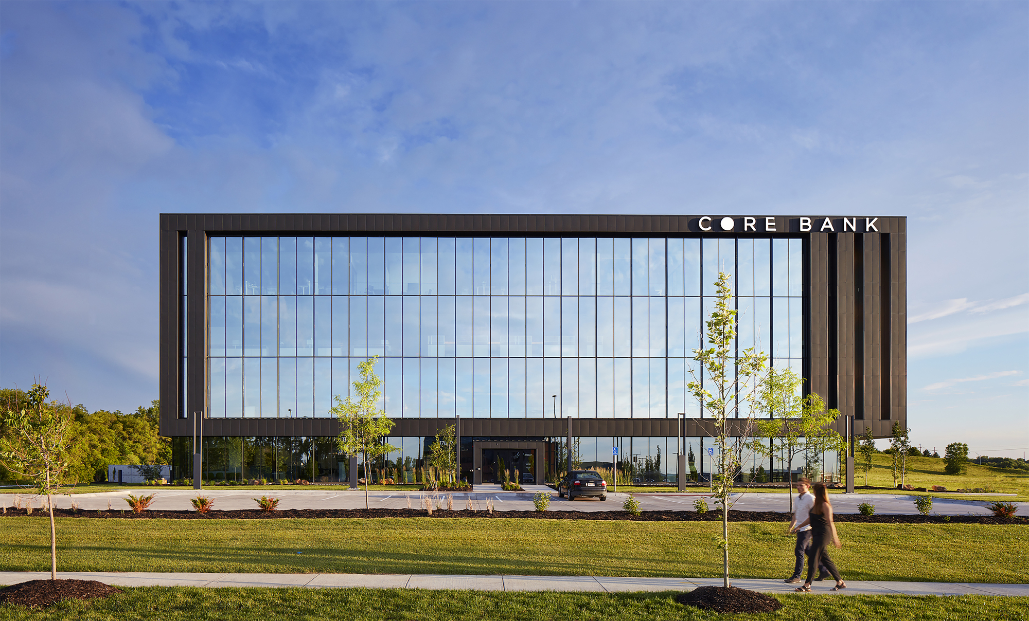 Gallery of Core Bank Corporate Headquarters / Alley Poyner Macchietto ...