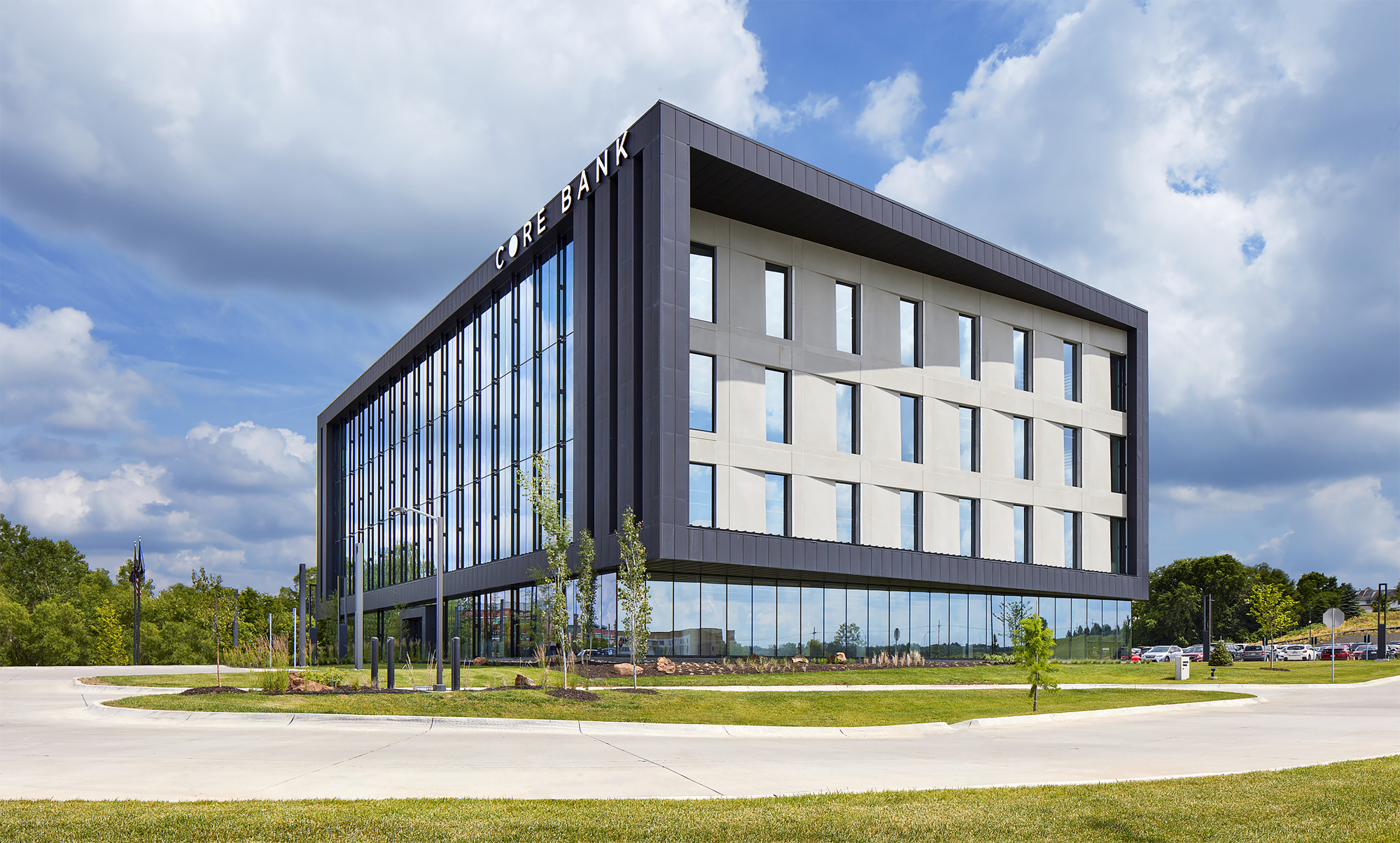 Gallery of Core Bank Corporate Headquarters / Alley Poyner Macchietto ...