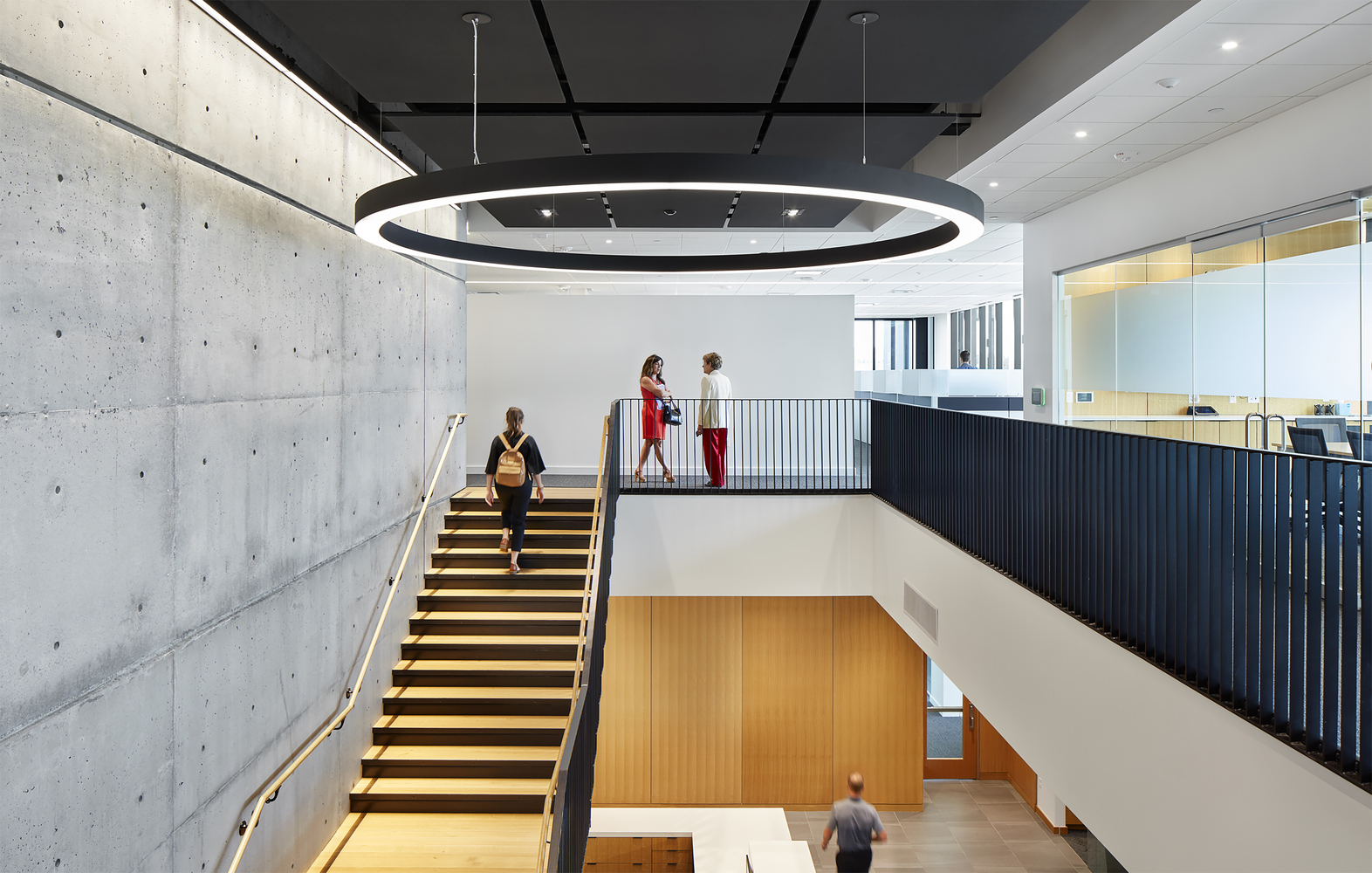 Gallery of Core Bank Corporate Headquarters / Alley Poyner Macchietto ...