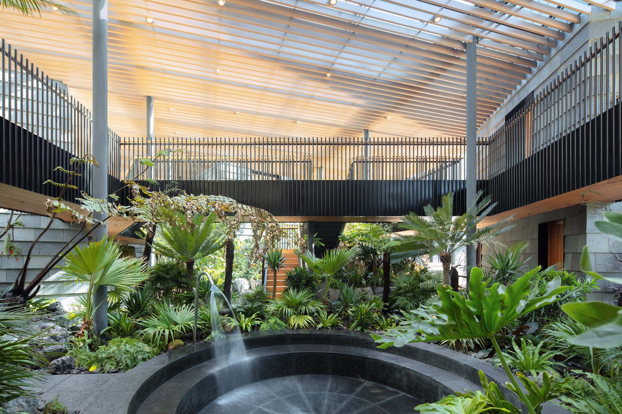 Gallery of Forest Valley Hot spring Center / B.l.U.E. Architecture ...