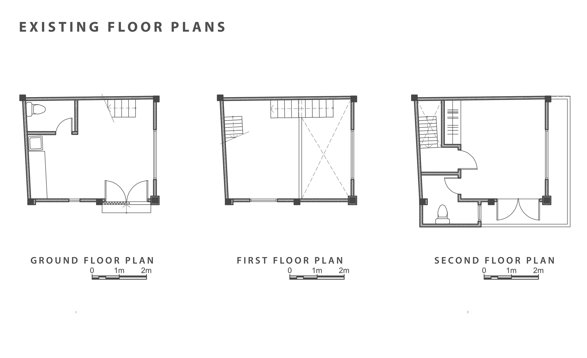 how to draw glass wall in plan
